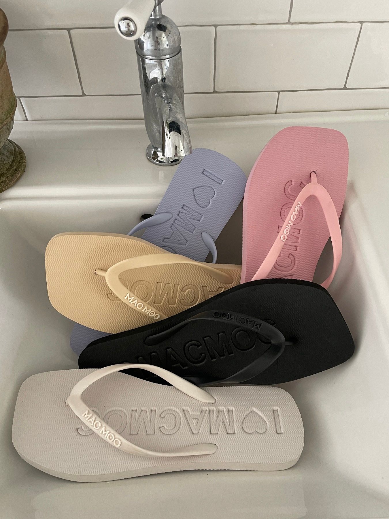 MUSINSA公式 | MACMOC Jjori Jori Flip Flop Slide_5color