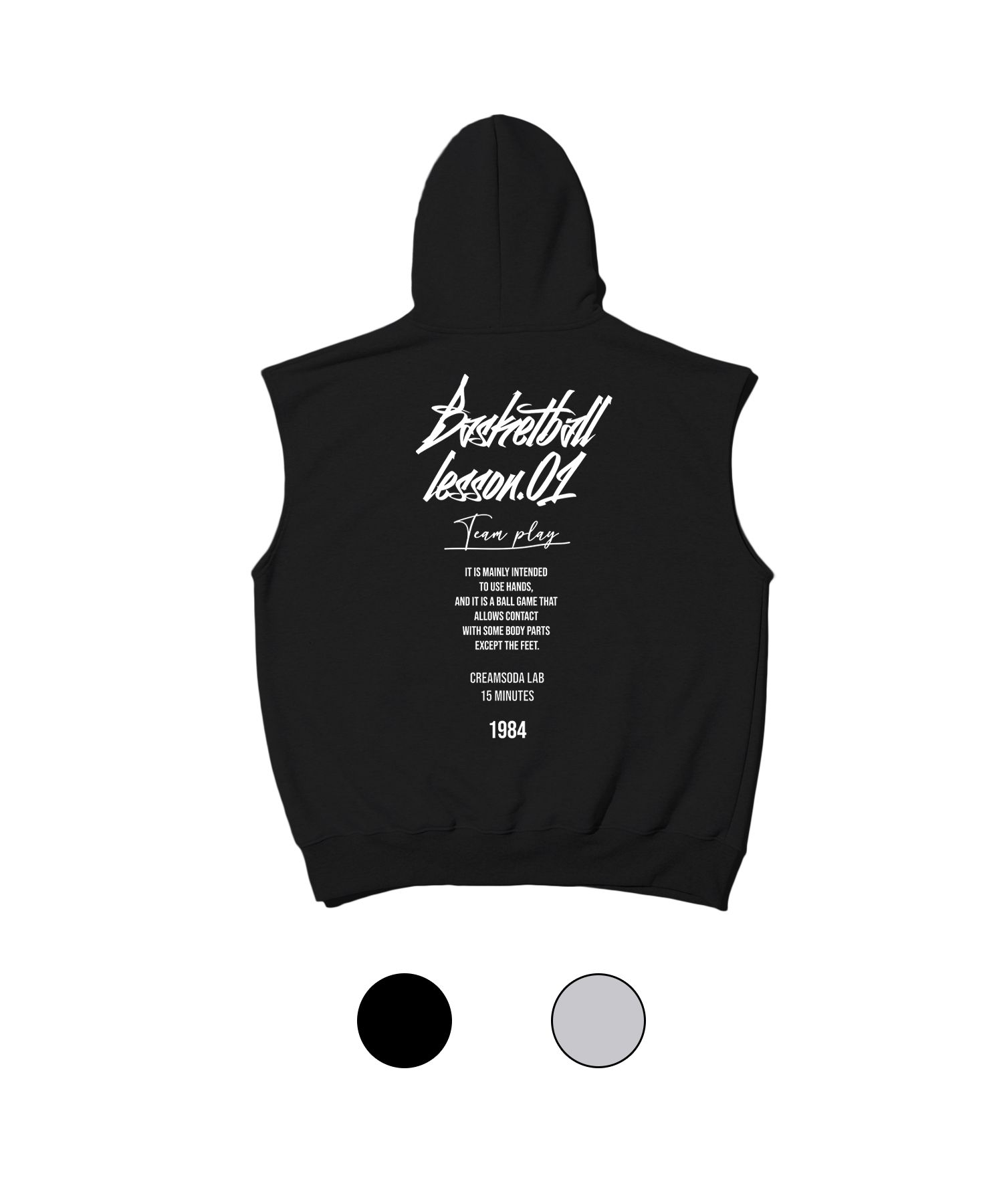 MUSINSA公式 | CREAM SODA LAB Quarter Team Play Nasi Hoodie