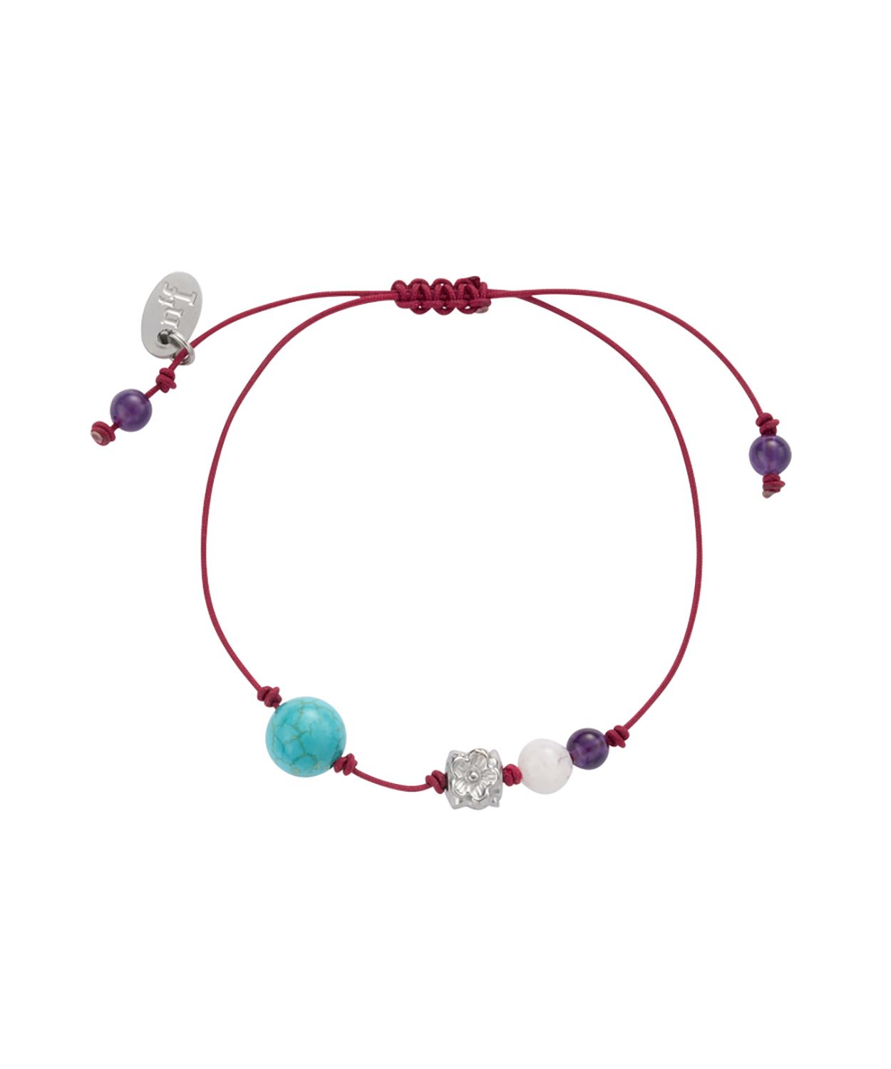MUSINSA | NFF earth blend bracelet-red