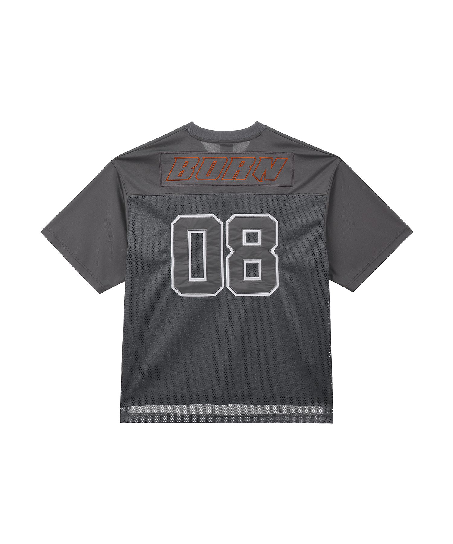 MUSINSA公式 | BORN TO WIN 08 RUGBY JERSEY T-SHIRTS [CHARCOAL]