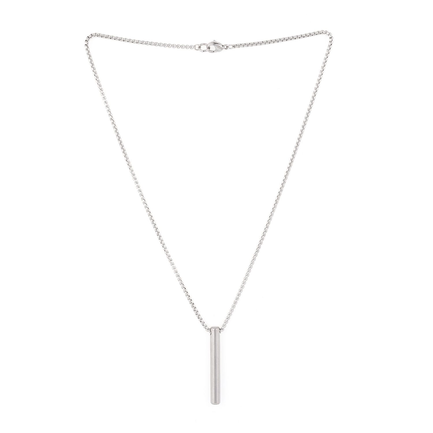 MUSINSA | JBANS CLASSIC Round Stick Pendant Chain Necklace (C2501-AN869_SV)