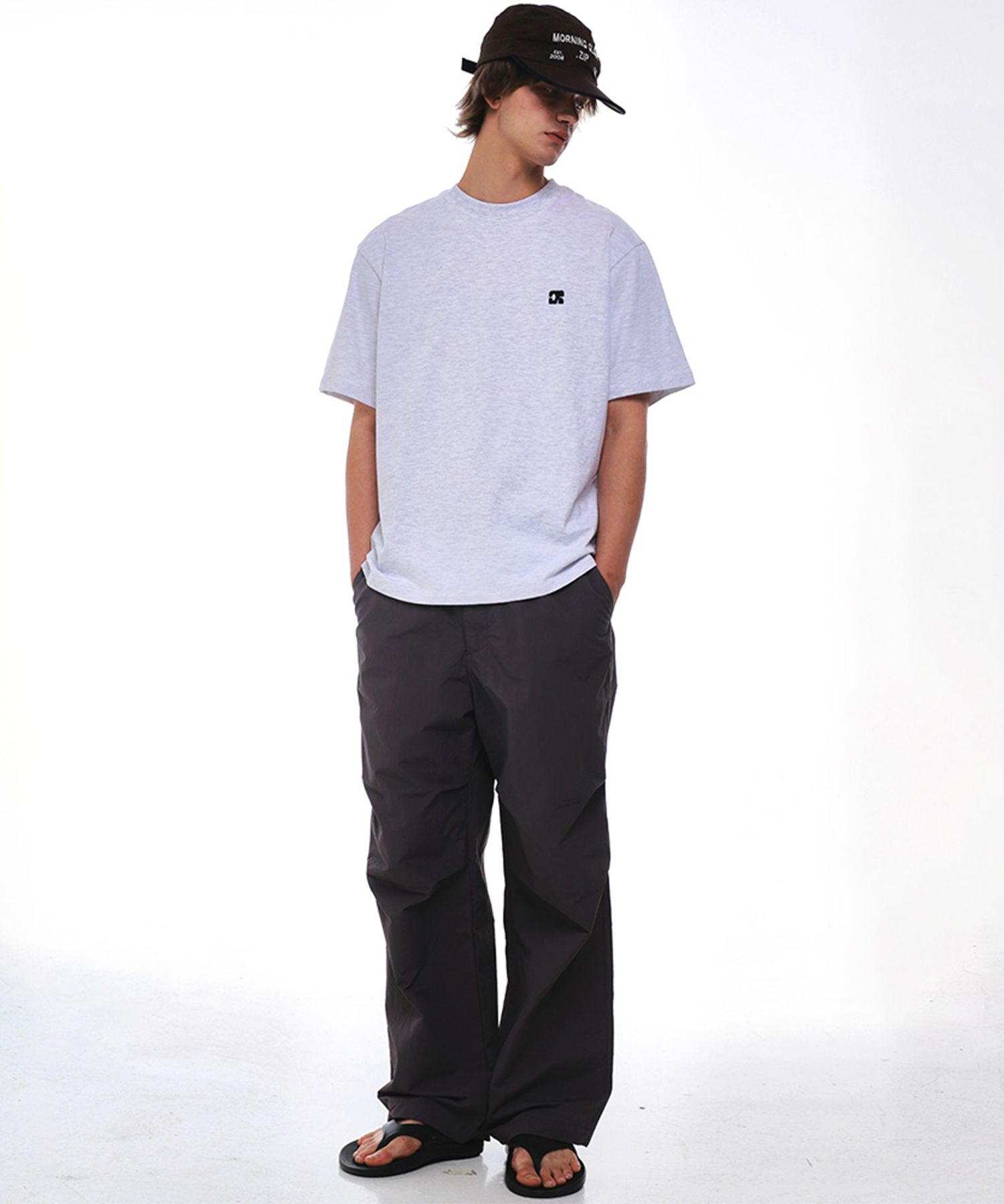 MUSINSA | CENTAUR.KR CENTAUR NYLON PARACHUTE PANTS_GREY