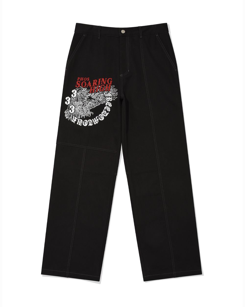 MUSINSA | PHOS333 Hazzard005 Soaring High Hawk Pants