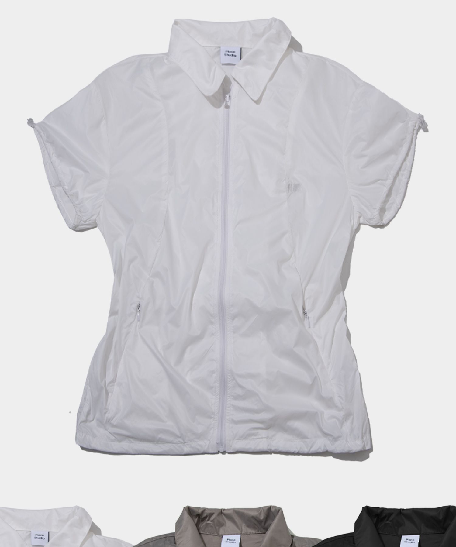 MUSINSA公式 | PLACE STUDIO Puff sleeve string slim line nylon collar ...