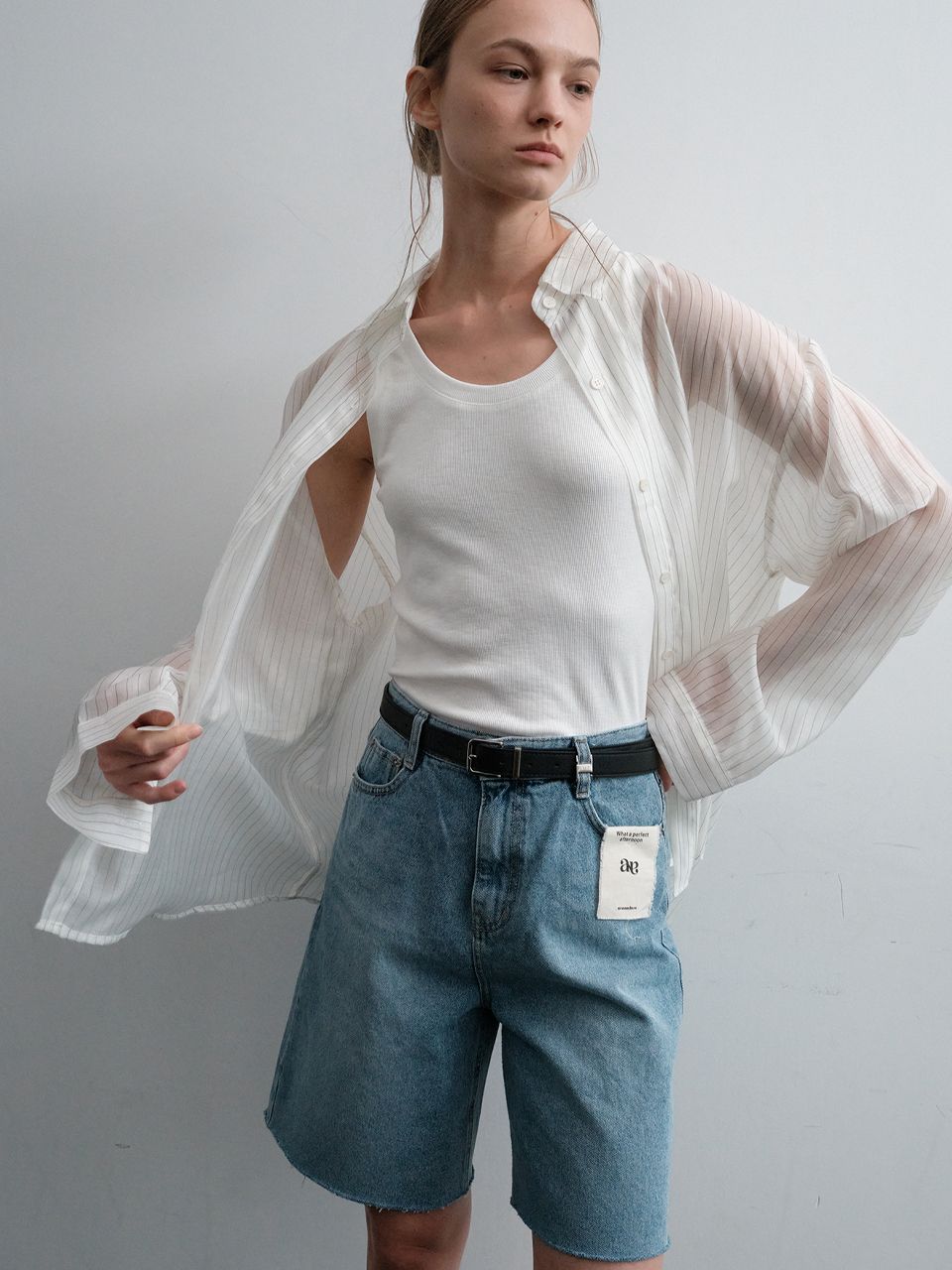 MUSINSA | NON AND NON SEE-THROUGH LOOSE FIT SHIRT_NHBL5242