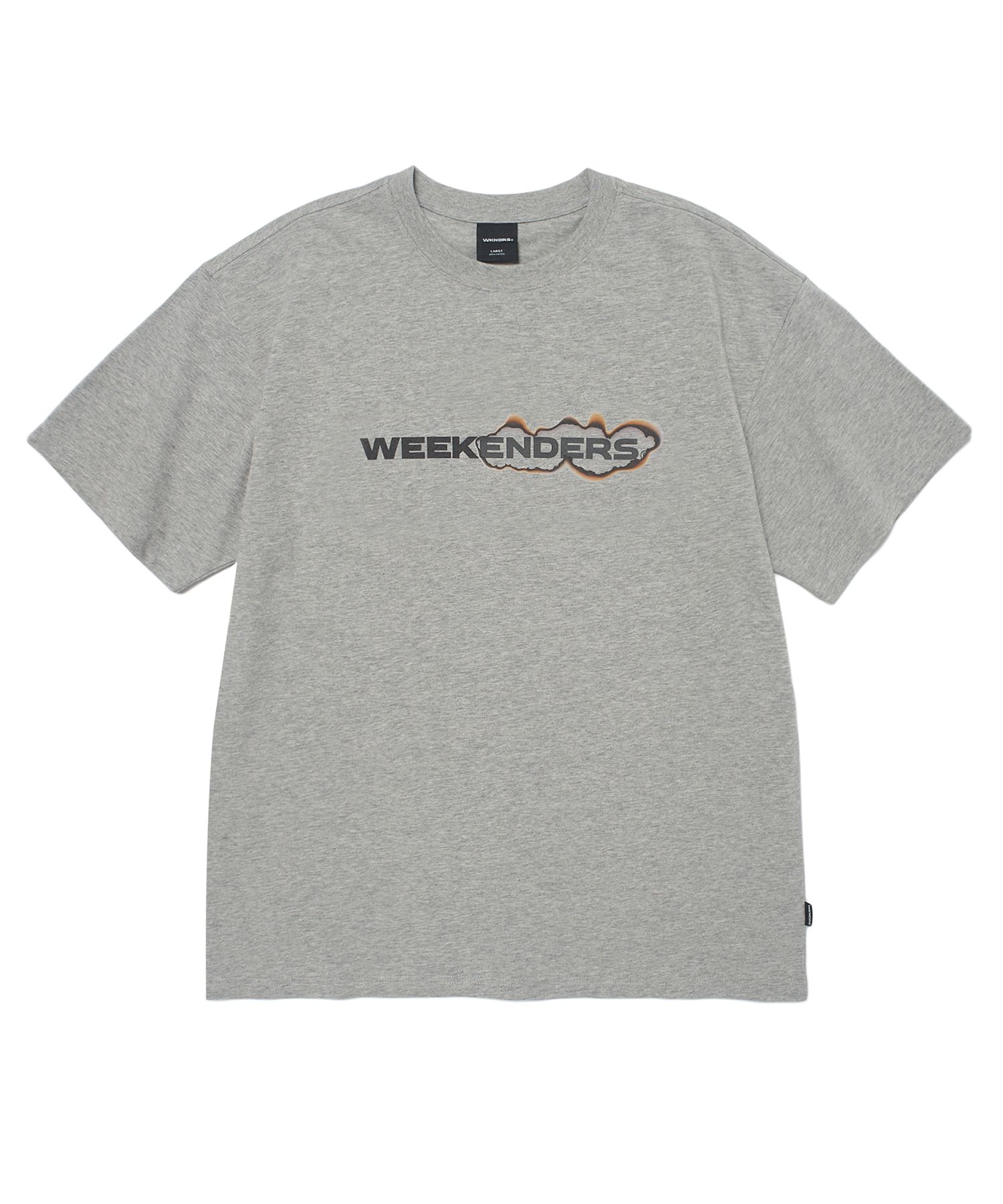 MUSINSA | WKNDRS PIERROT T-SHIRT (M.GREY)