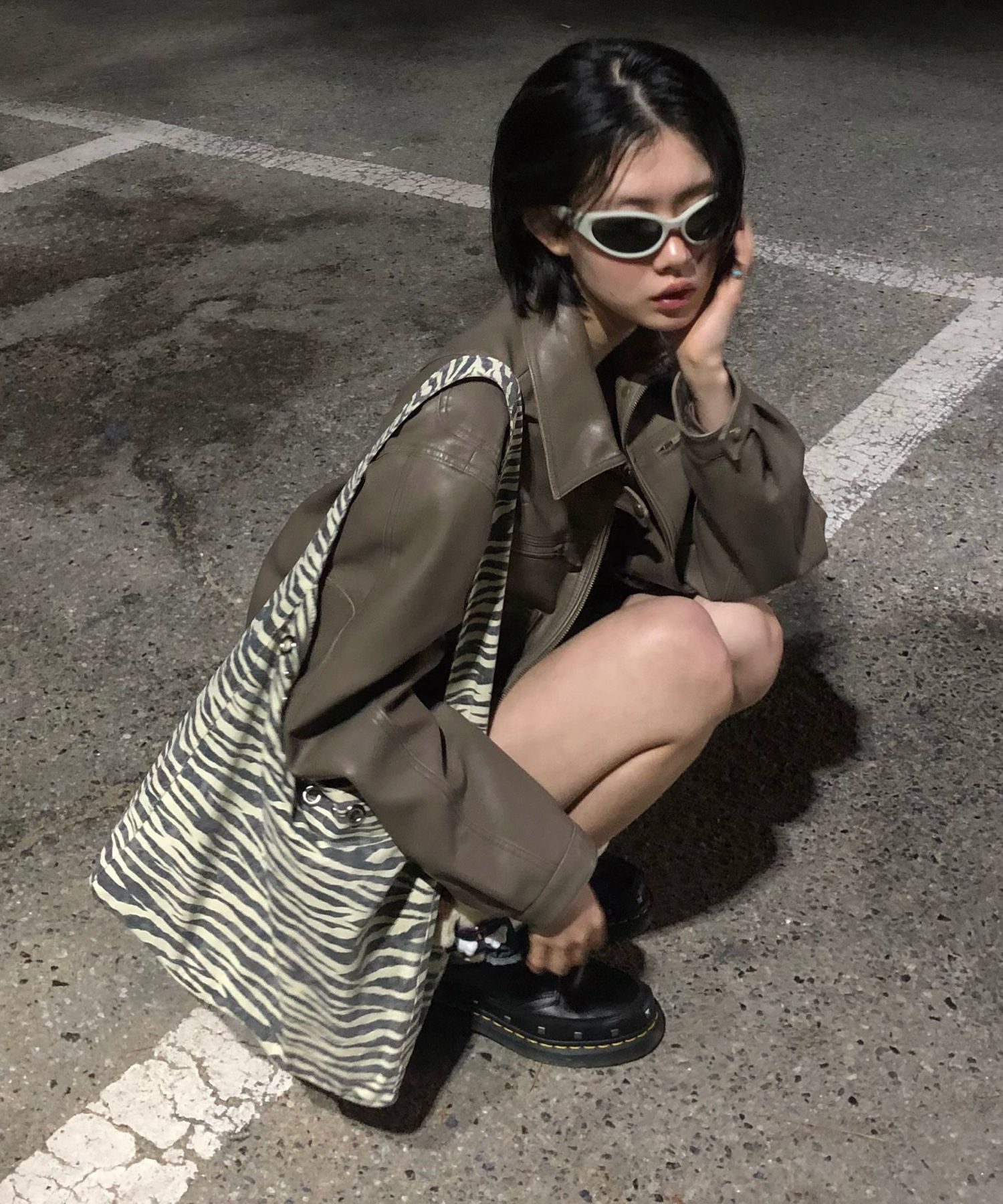 MUSINSA | SQUARELINE Astra Astra_ Zebra