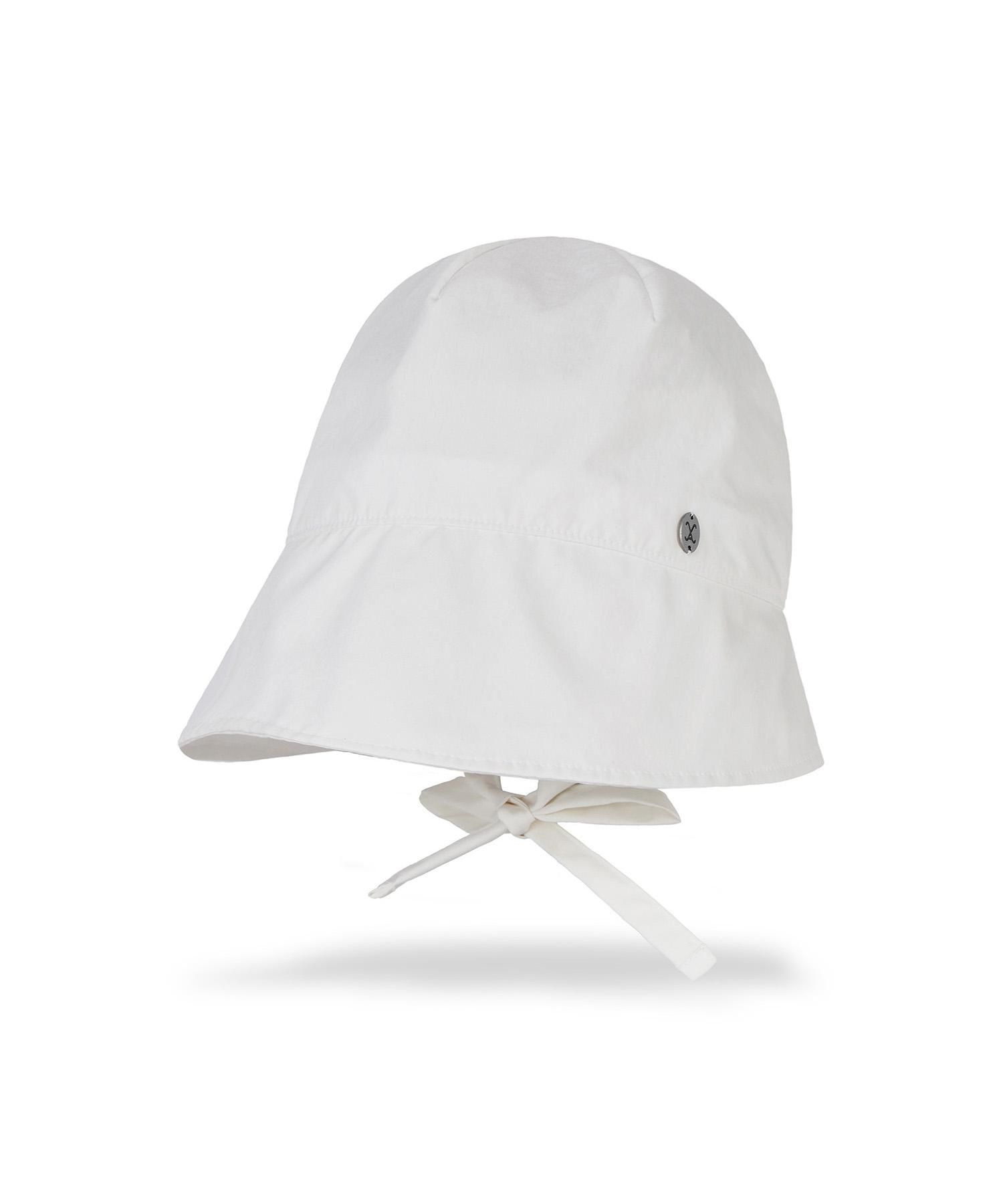 MUSINSA | VARZAR VA Curved Oval Metal Bonnet Hat White
