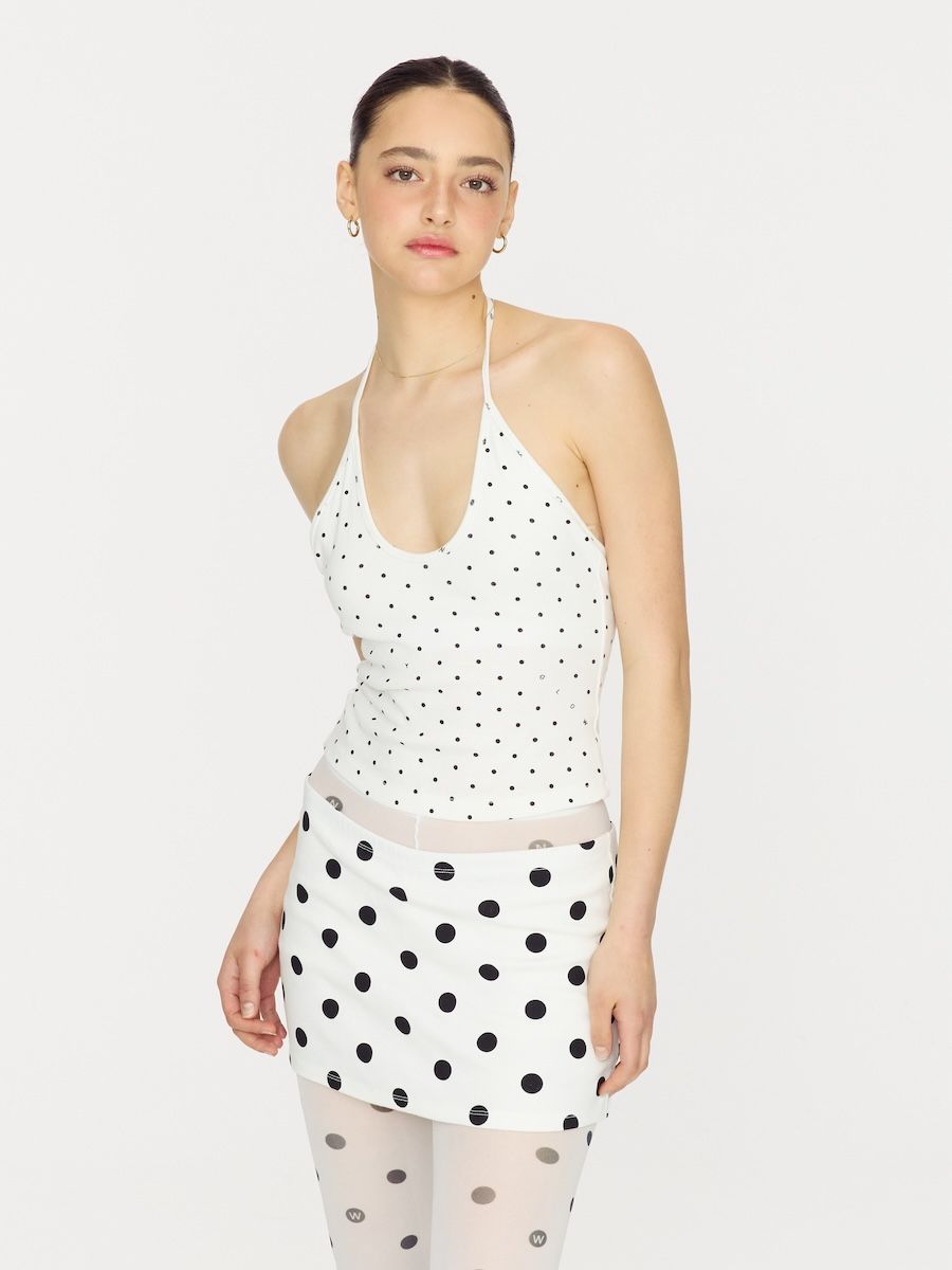 MUSINSA | GLOWNY WILD HALTER CAMISOLE (4 Colors)