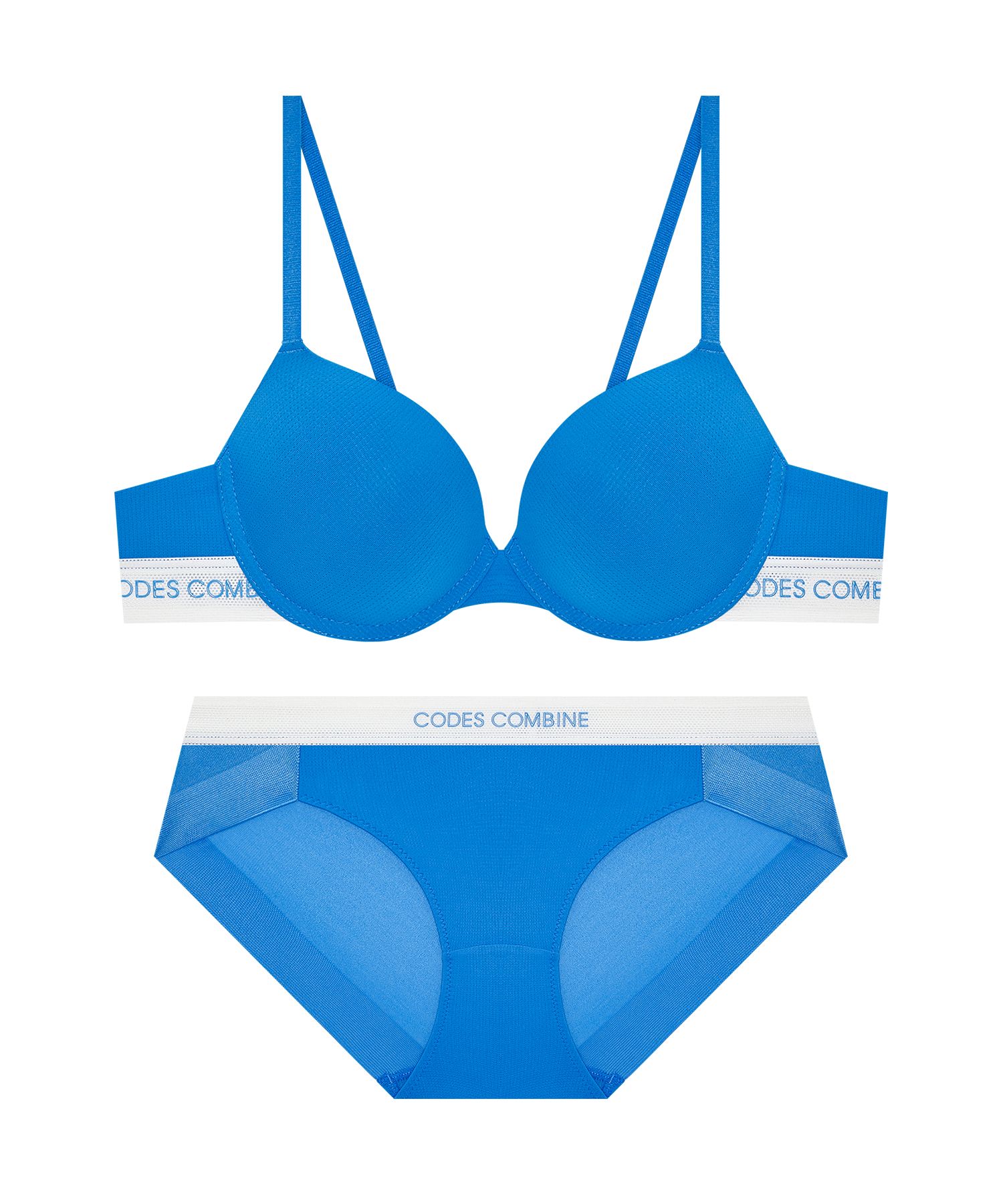 MUSINSA | CODESCOMBINE INNERWEAR Coolwave Coolmesh Bra Hampanty Set ...
