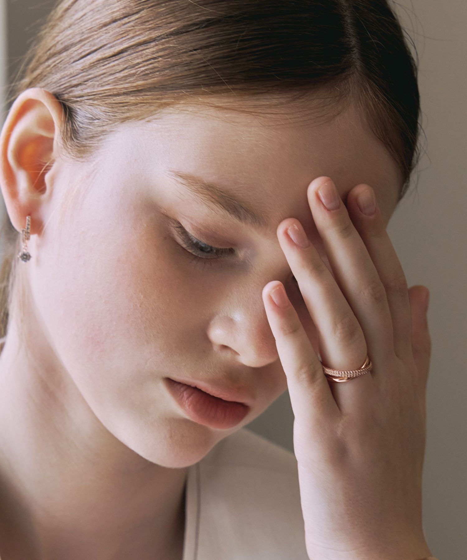 MUSINSA | SAINT SCOTT LONDON Loop Shine Ring STJ-RB1187RG