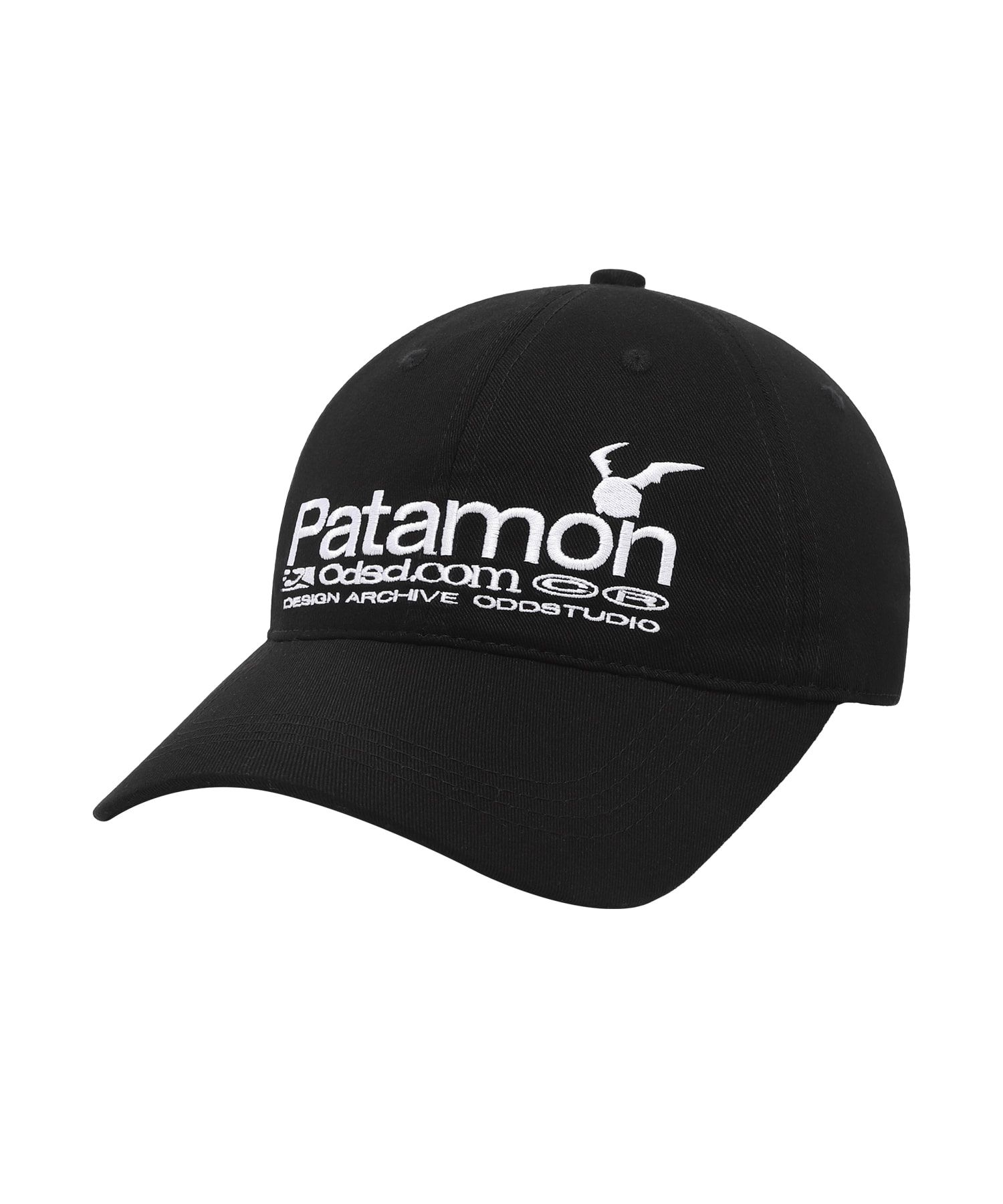 MUSINSA | ODDSTUDIO [Digimon Adventure] Patamon Embroidery Ballcap - BLACK