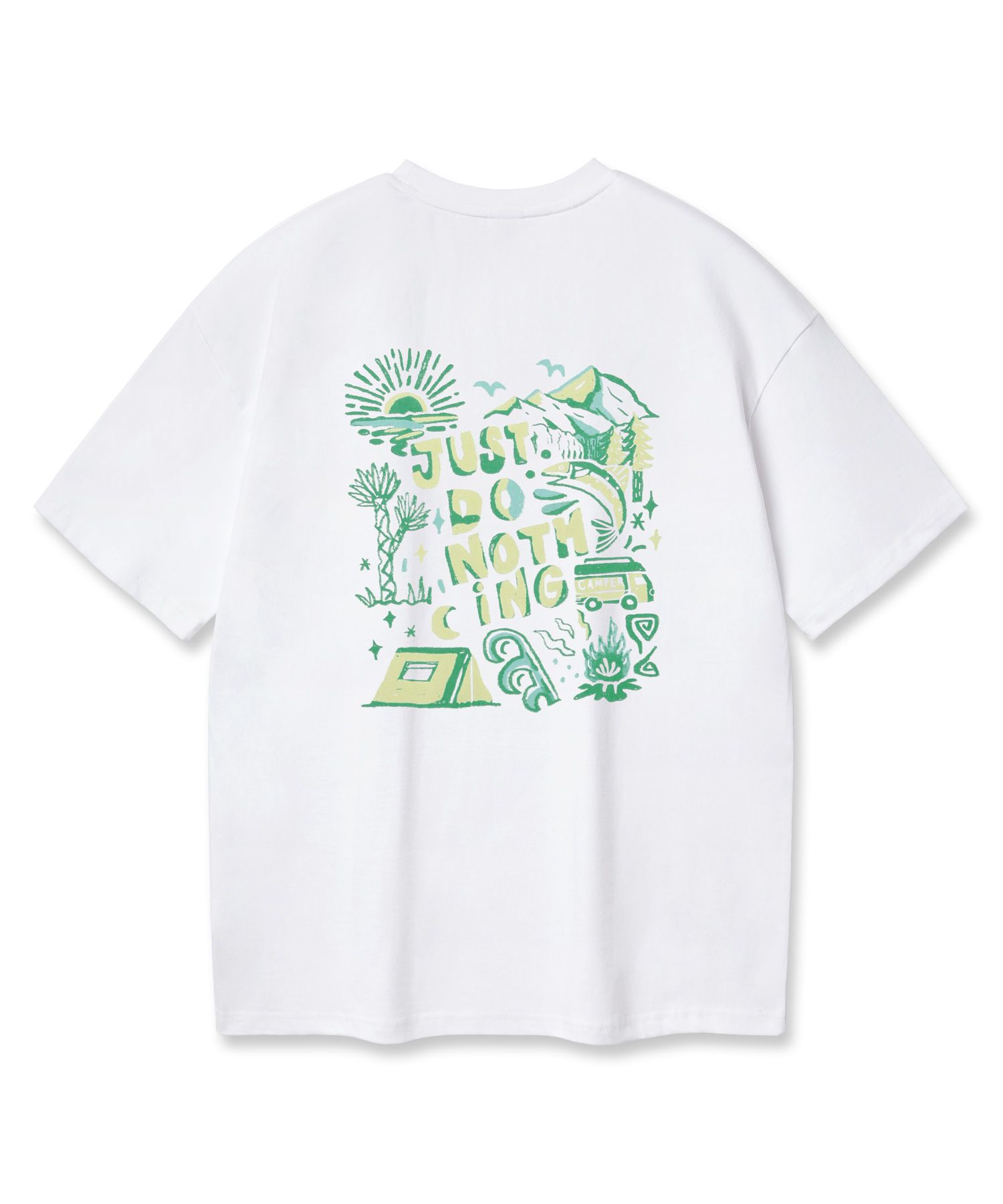 MUSINSA | ALVINCLO JUST DO NOTHING Overfit Short Sleeve T-shirt AST4816 ...