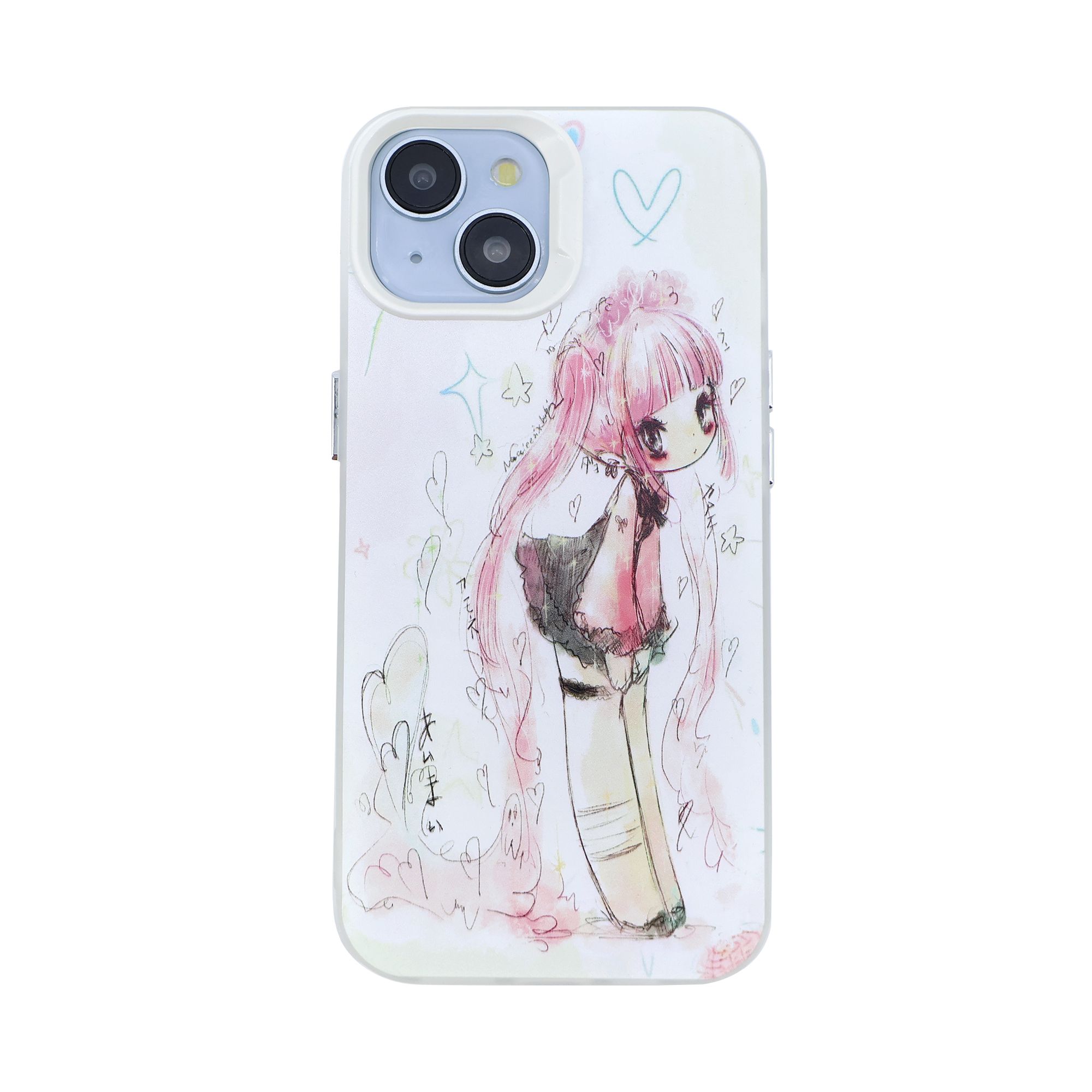 MUSINSA | NAAIEEN Pink Girl Phone Case