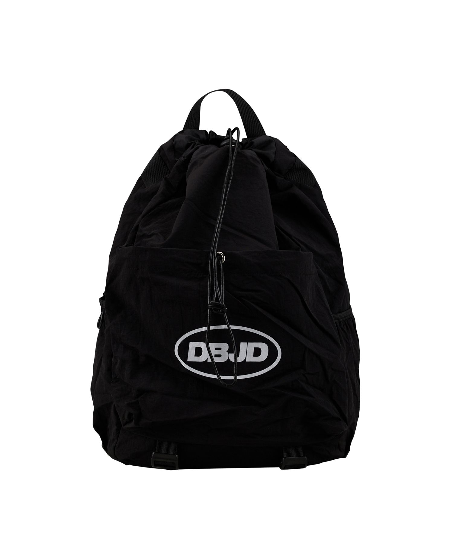 MUSINSA | DOUBLE JD Woven Drawback (Black)