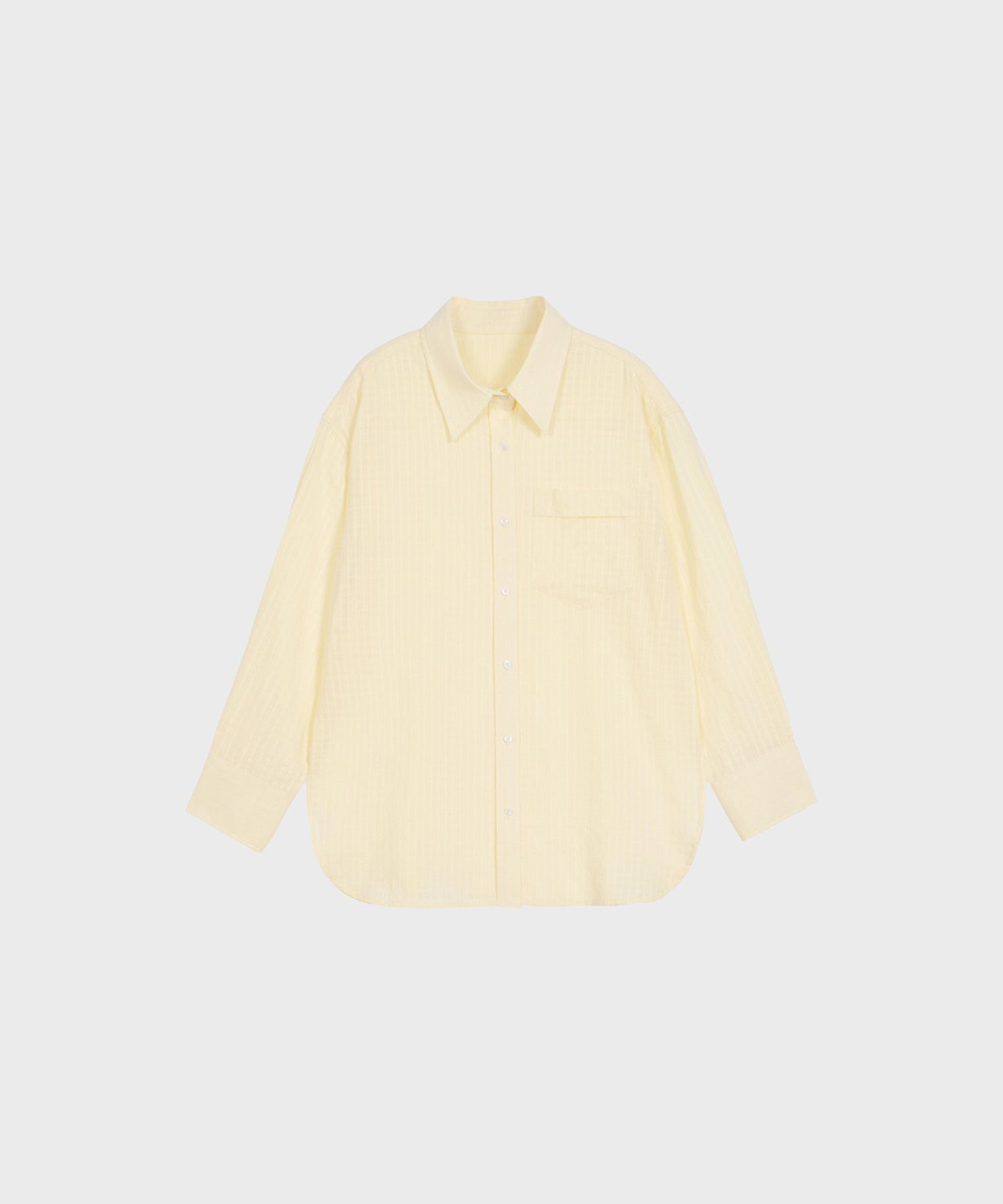 MUSINSA | ALKI ALKA Loose-Fit Check Shirt (Butter)