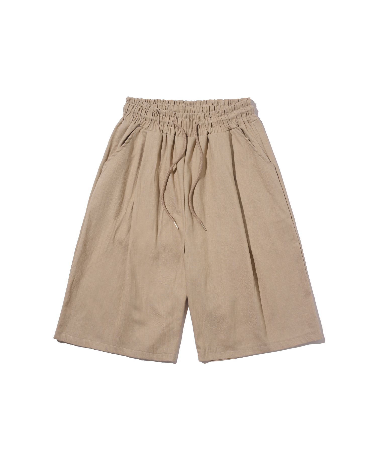MUSINSA | CARGOBROS Tutu Linen Bermuda Pants (Beige)