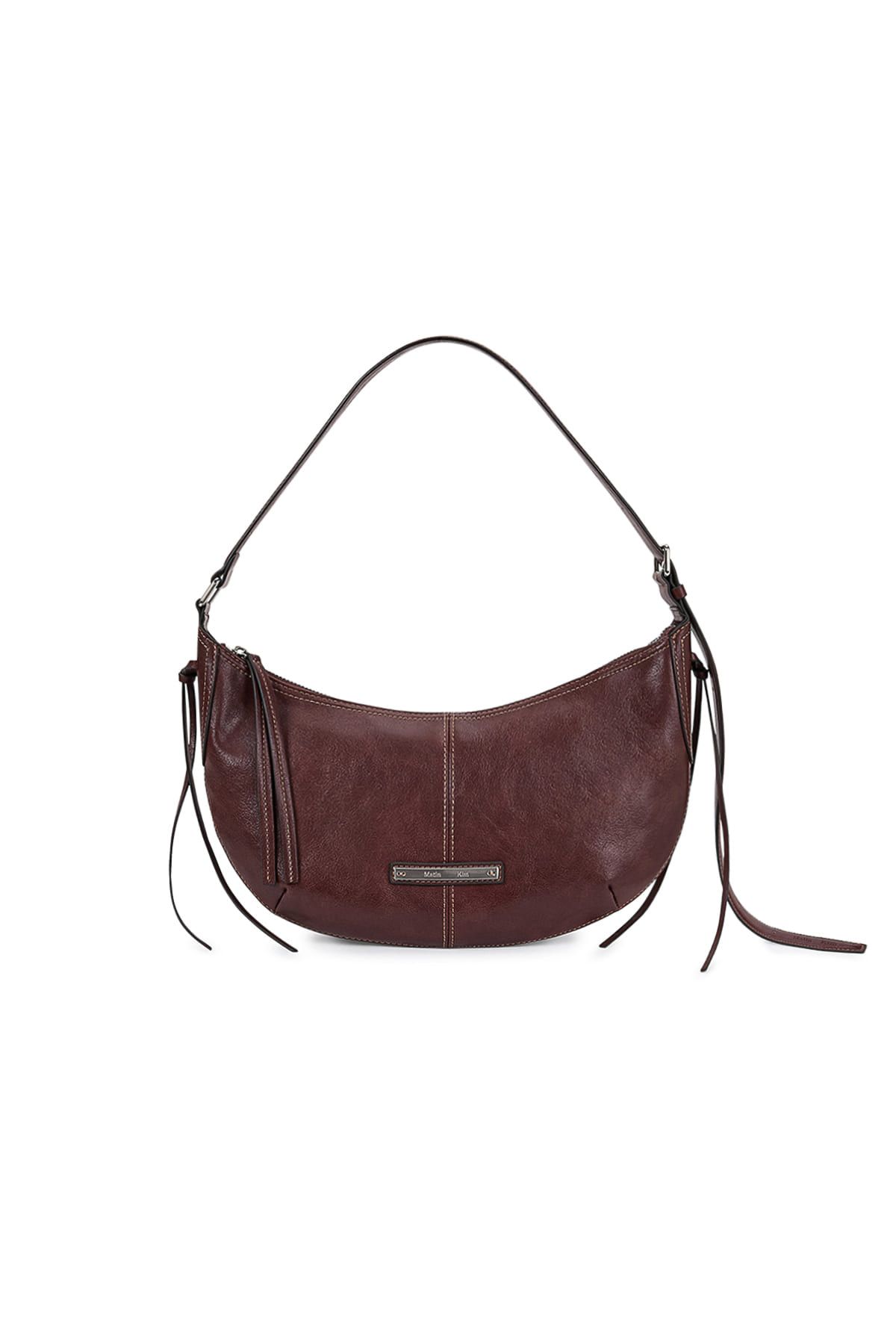 MUSINSA公式 | MATIN KIM MOONLINE ARC HOBO BAG IN BROWN