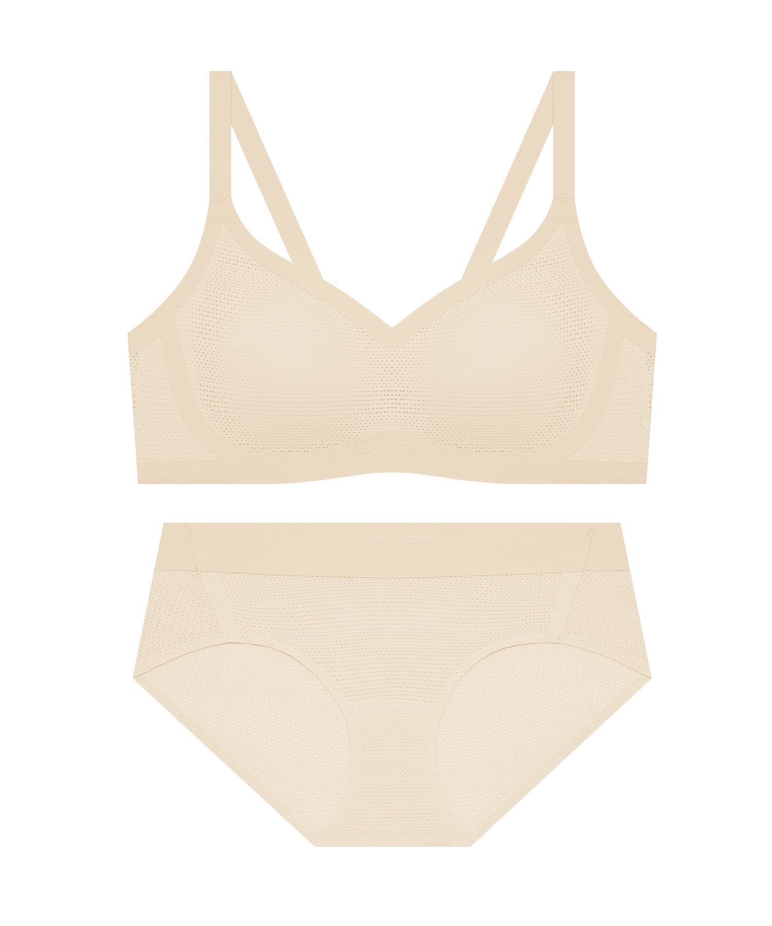 MUSINSA | CODESCOMBINE INNERWEAR Windhole Ultra-Light Seamless No-Wire ...