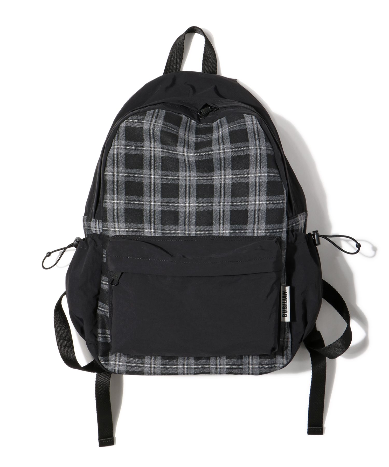 MUSINSA | BUBILIAN Checklin Backpack_Black