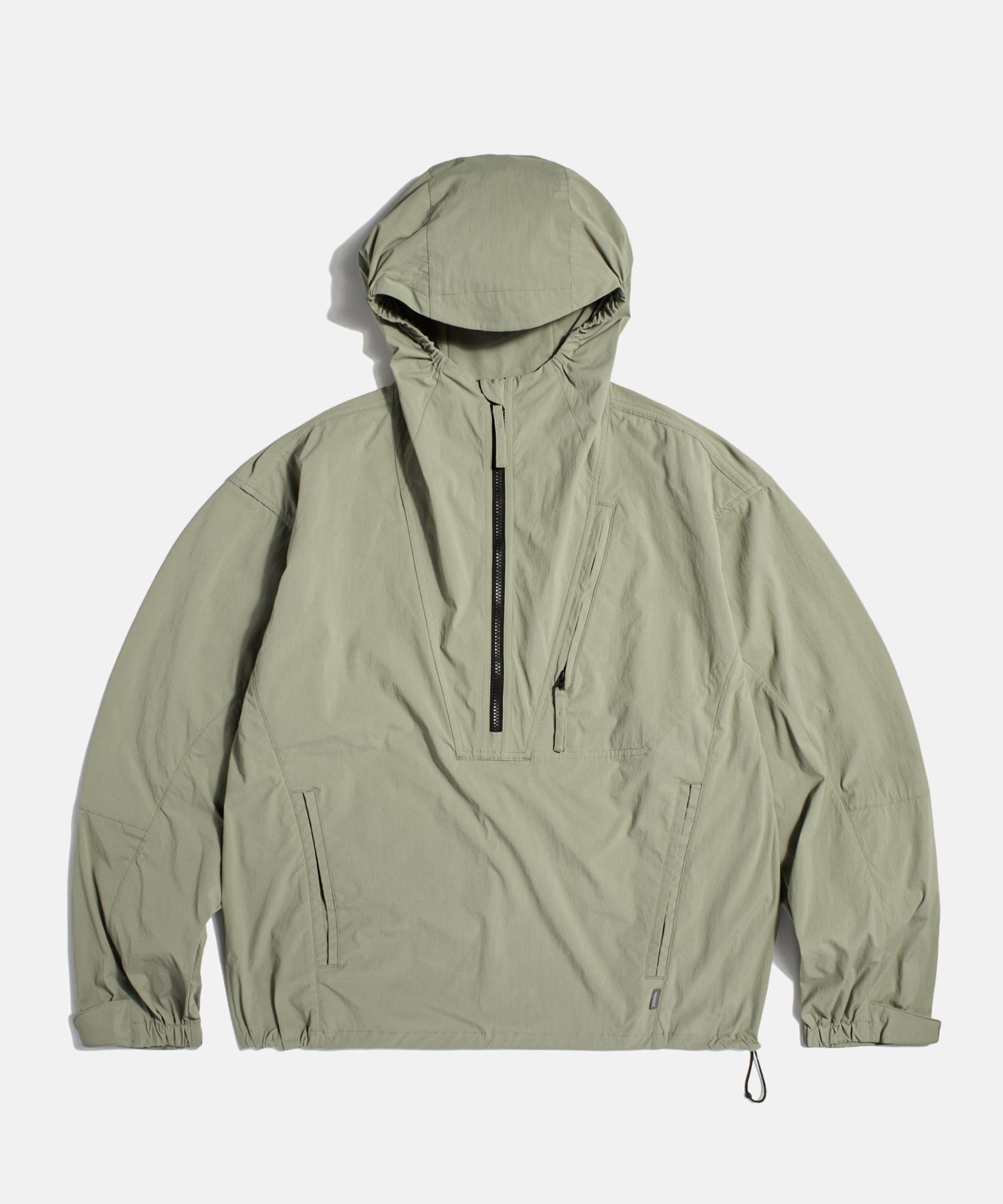 MUSINSA | ESPIONAGE PCU Level 4 Pullover Jacket Stone Grey