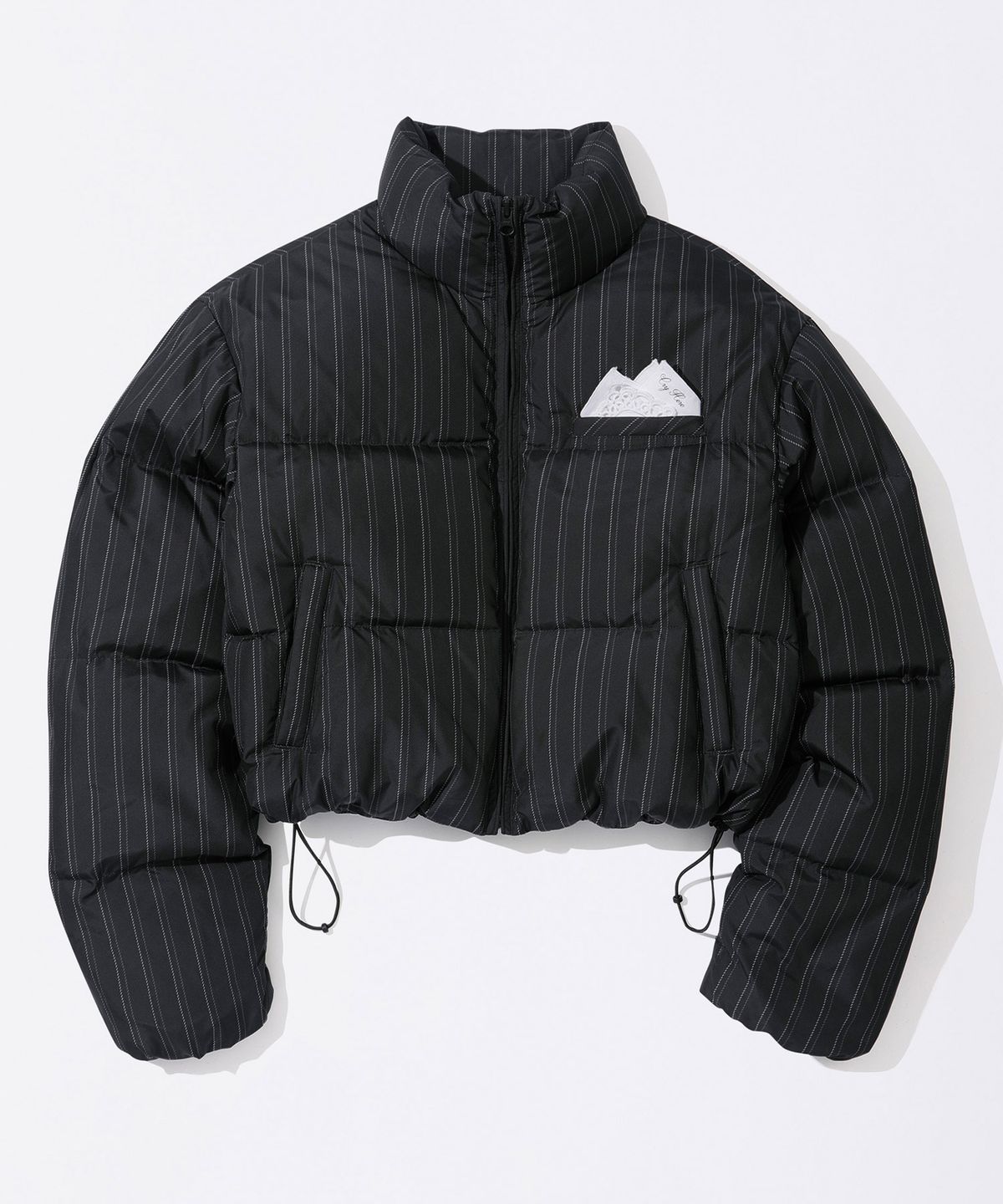 스컬프터(SCULPTOR) So Demure Cropped Puffer Down Faded Black - 사이즈 & 후기 | 무신사