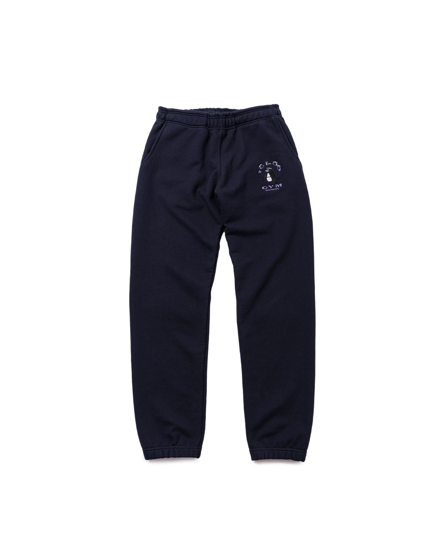 MUSINSA | BIGWAVE COLLECTIVE Igloo Gym Sweatpants (Dark Navy)