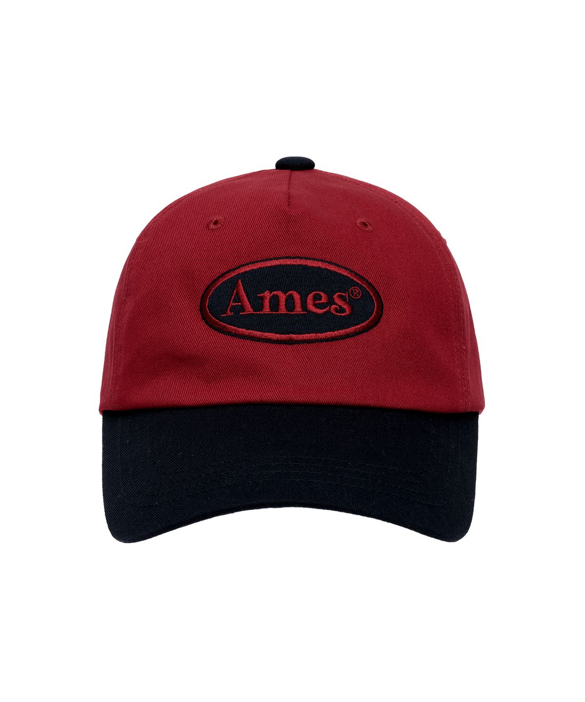 아메스 월드와이드(AMES-WORLDWIDE) SYMBOL LOGO TWOTONE BALL CAP RED - 사이즈 & 후기 | 무신사
