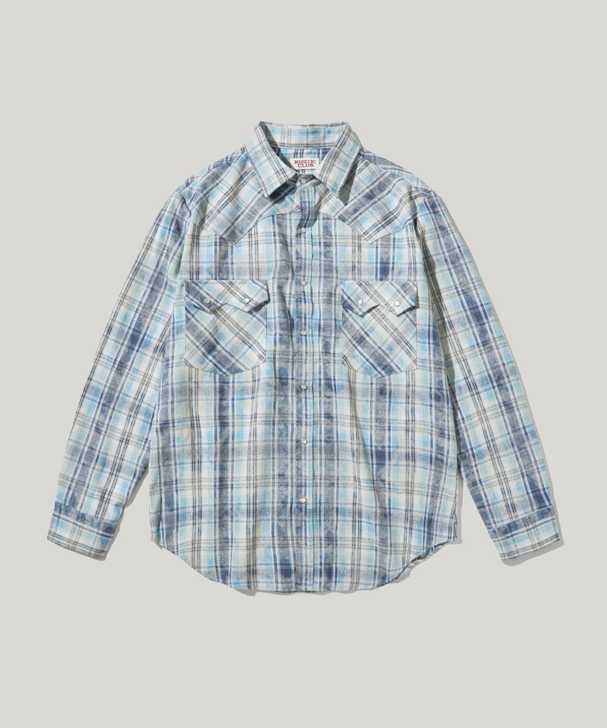 러스틱클럽(RUSTICCLUB) RC DUSTY WESTERN SHIRT_BLUE - 사이즈 & 후기 | 무신사