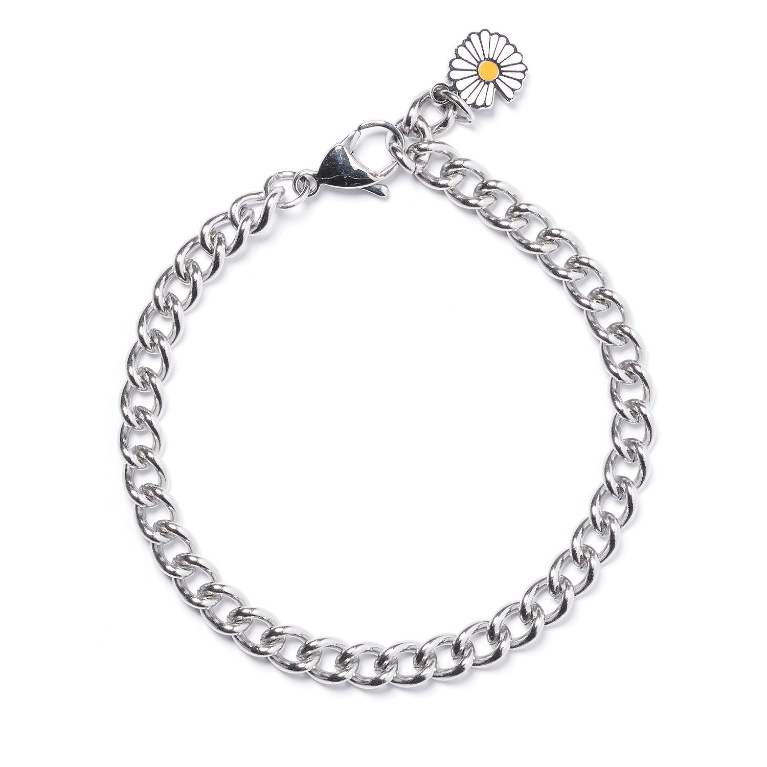 MUSINSA | JBANS CLASSIC Hopeful Daisy Pendant 6 Basic Chain Bracelet ...