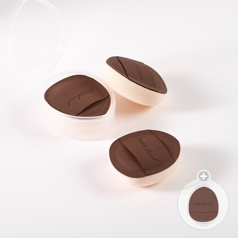 MUSINSA | MAKEHEAL [Includes dedicated case] Mini Pang Pang Puff 2P 3 ...