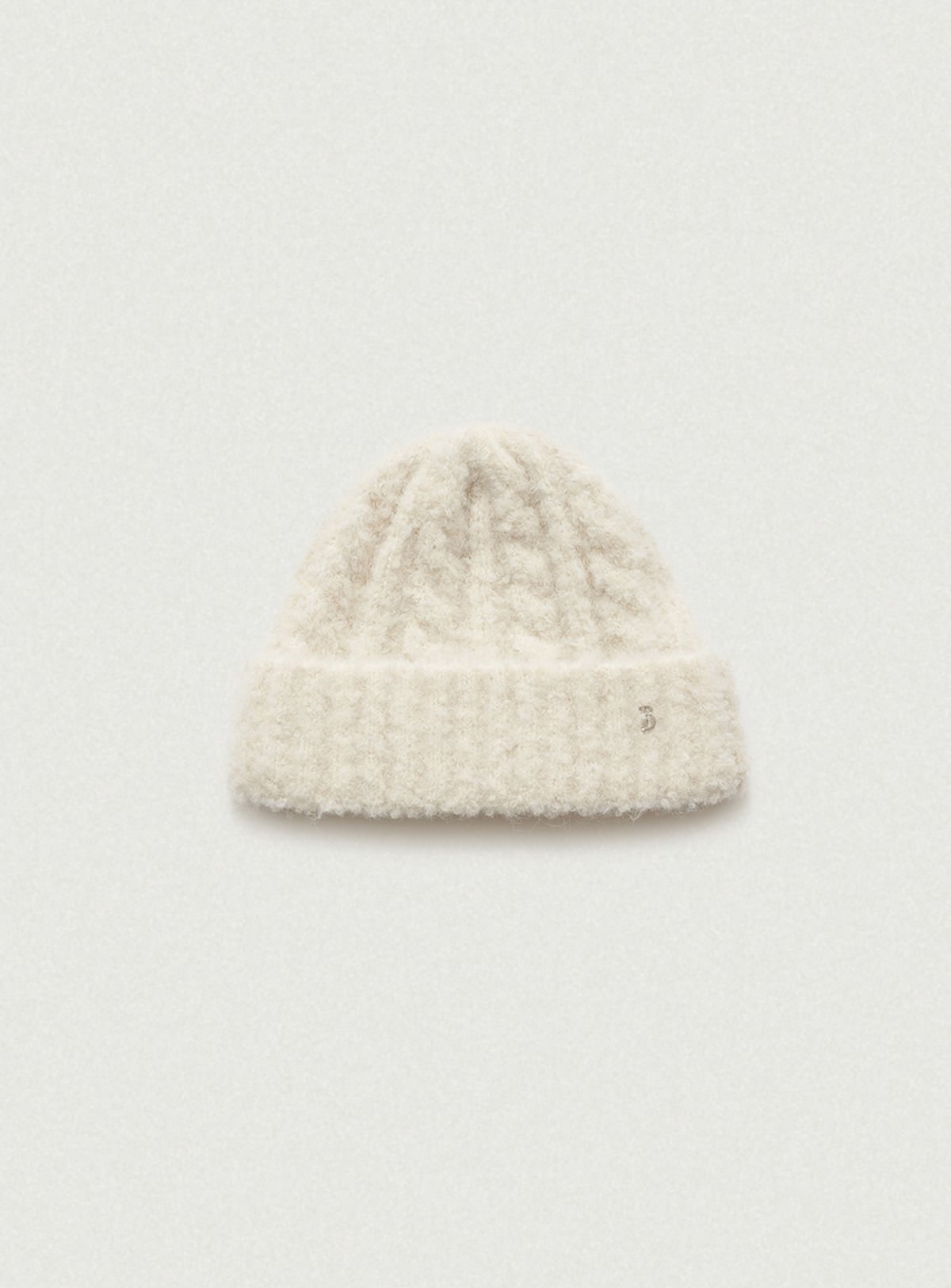 더바넷(THEBARNNET) Bouclé Cable Knit Beanie_Ivory - 사이즈 & 후기 | 무신사