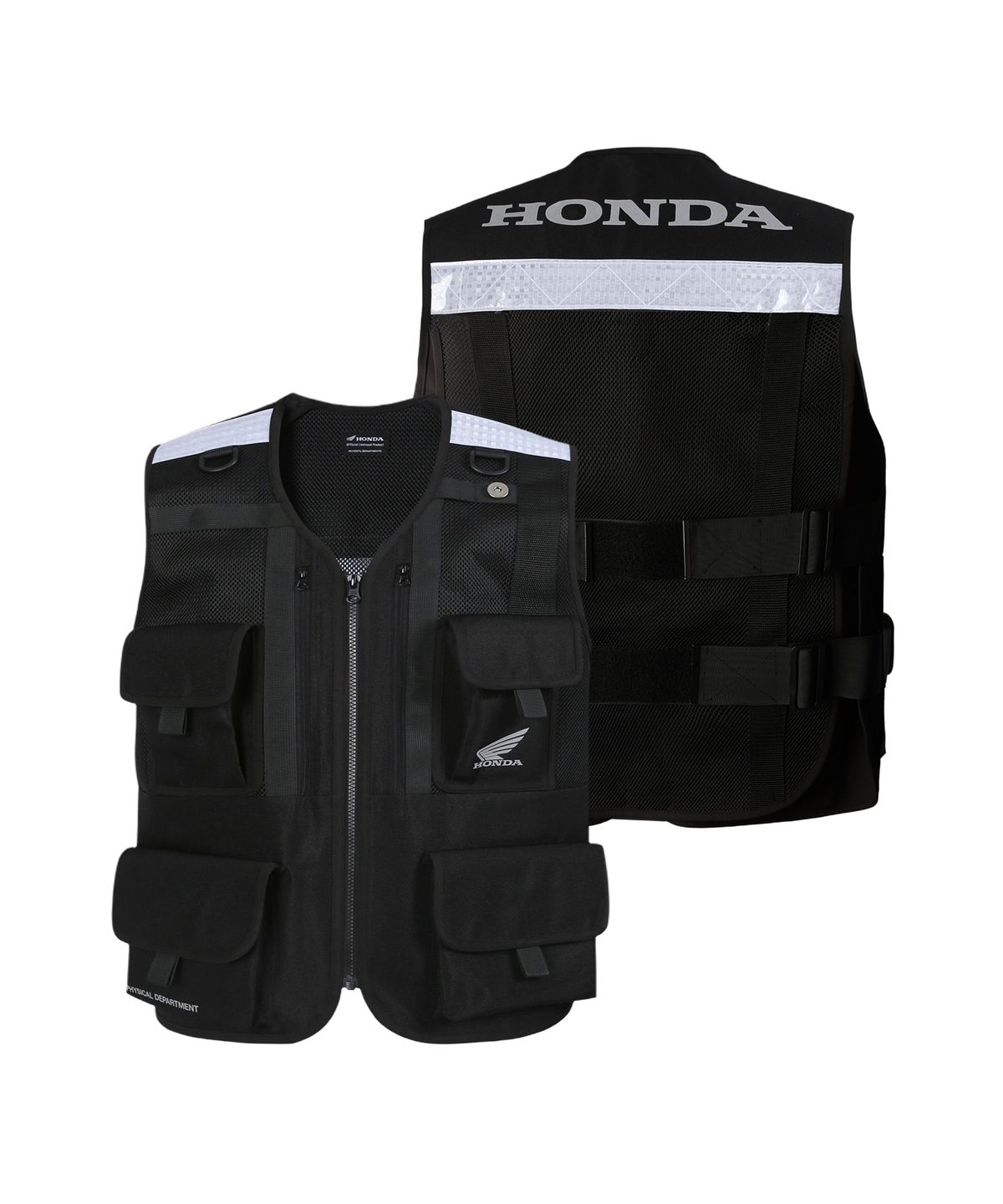 혼다 모터사이클 어패럴(HONDA MOTORCYCLE APPAREL) City Rider Utility Vest Black ...