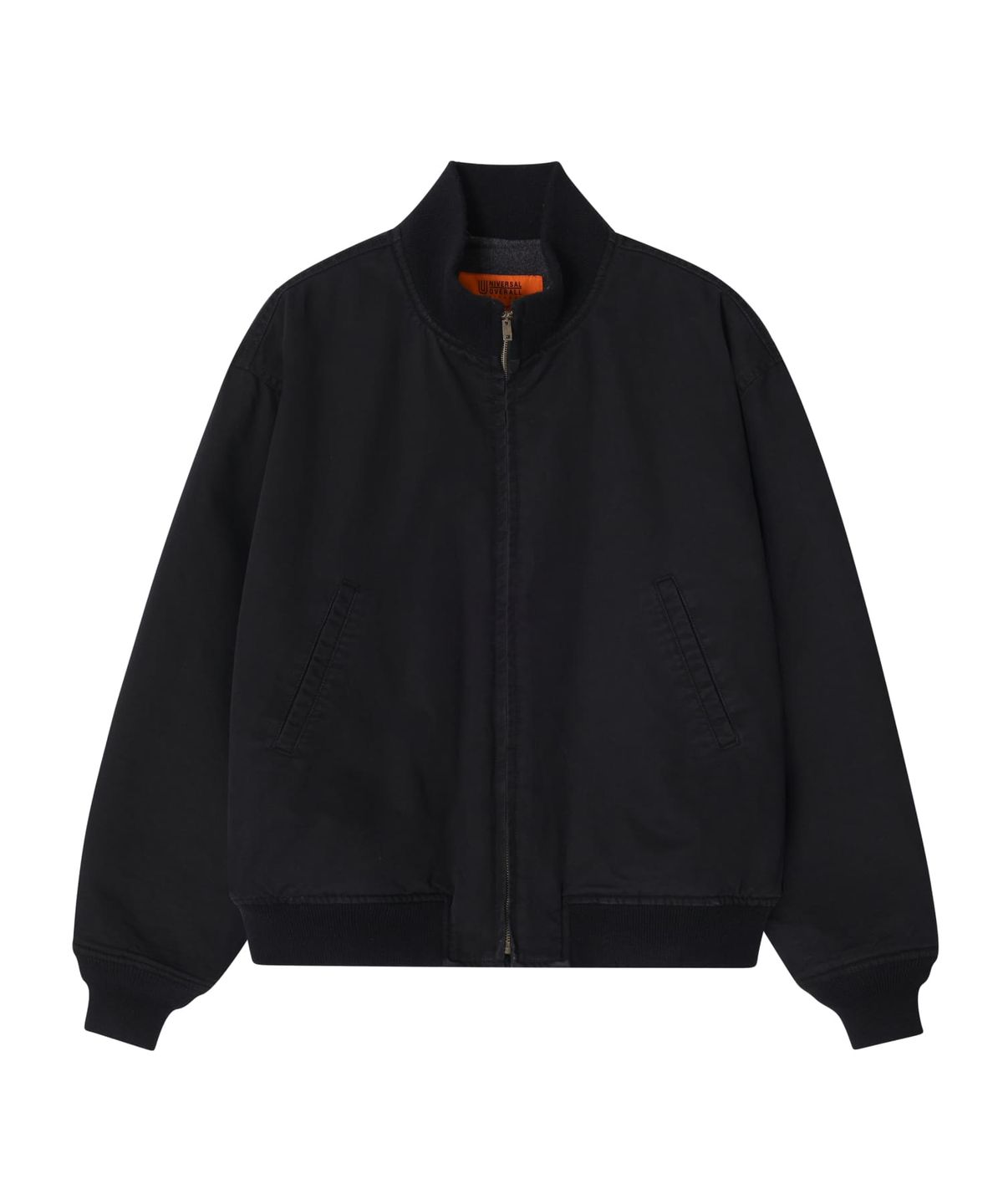 유니버셜 오버롤(UNIVERSAL OVERALL) U.O X SLICK AND EASY TANKER JACKET BLACK ...