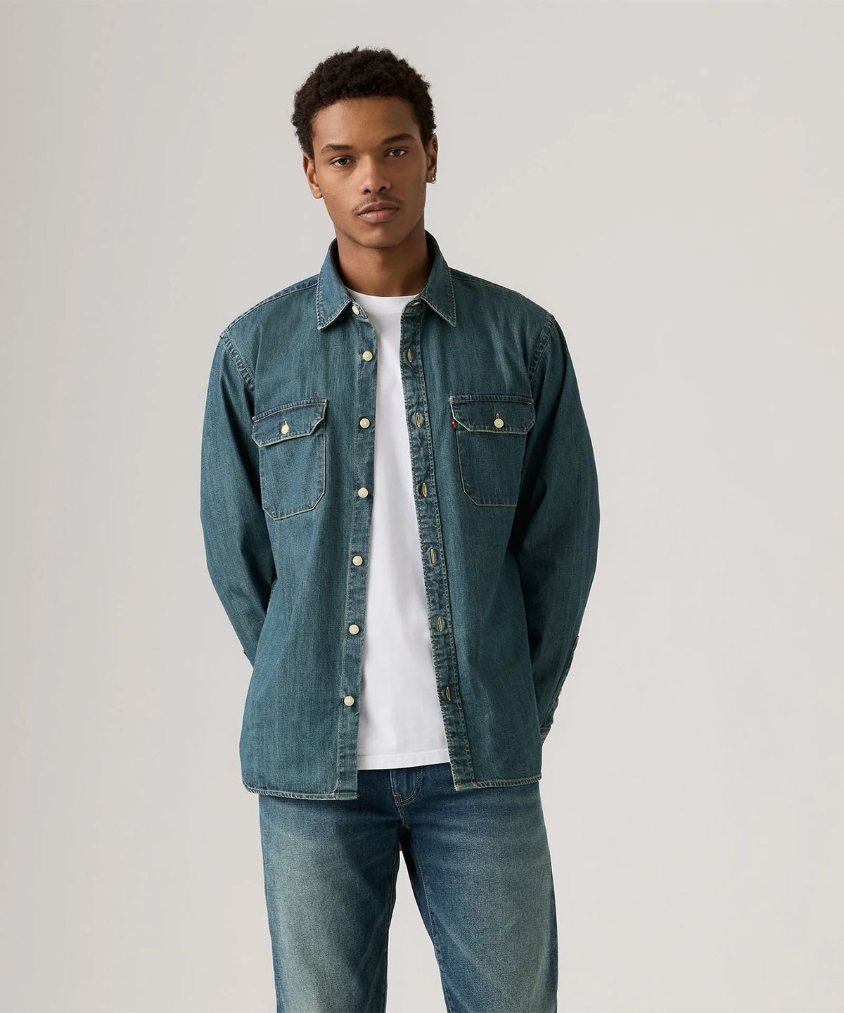 리바이스(LEVI'S) 잭슨 워커 오버셔츠_19573-0269 - 사이즈 & 후기 | 무신사