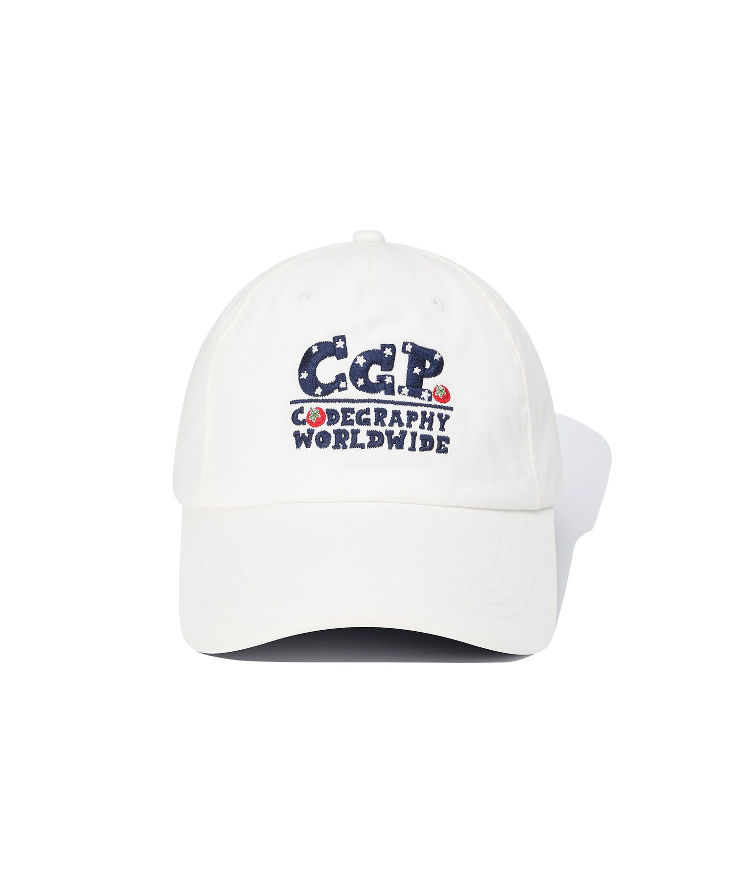 MUSINSA | Codegraphy CGP & Tomato Ball Cap - Cream