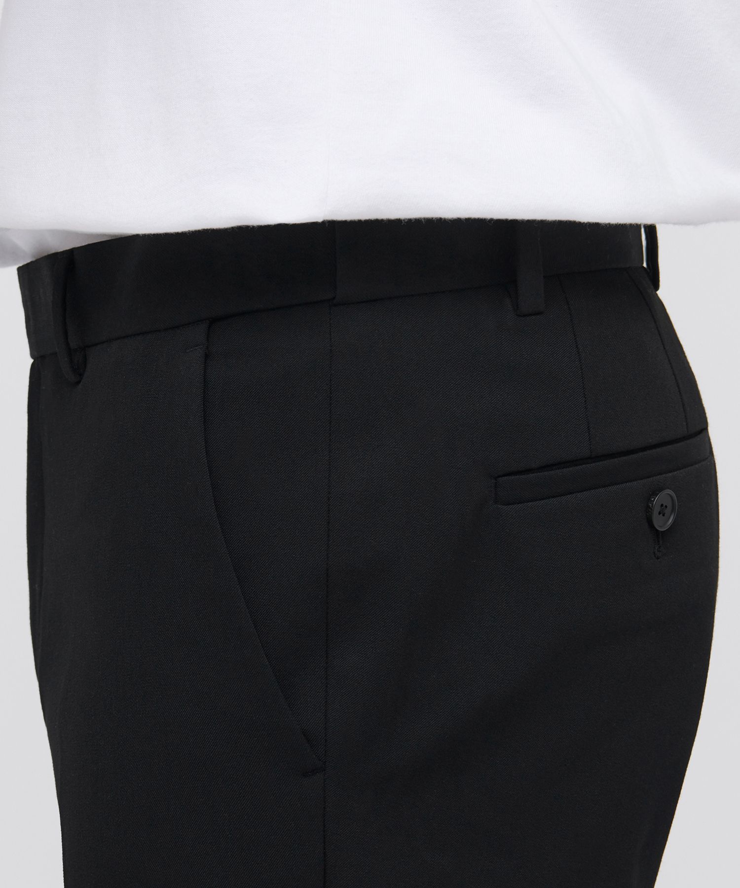 MUSINSA | MUSINSA STANDARD TAPERED HIDDEN ELASTIC WAISTBAND FULL LENGTH ...