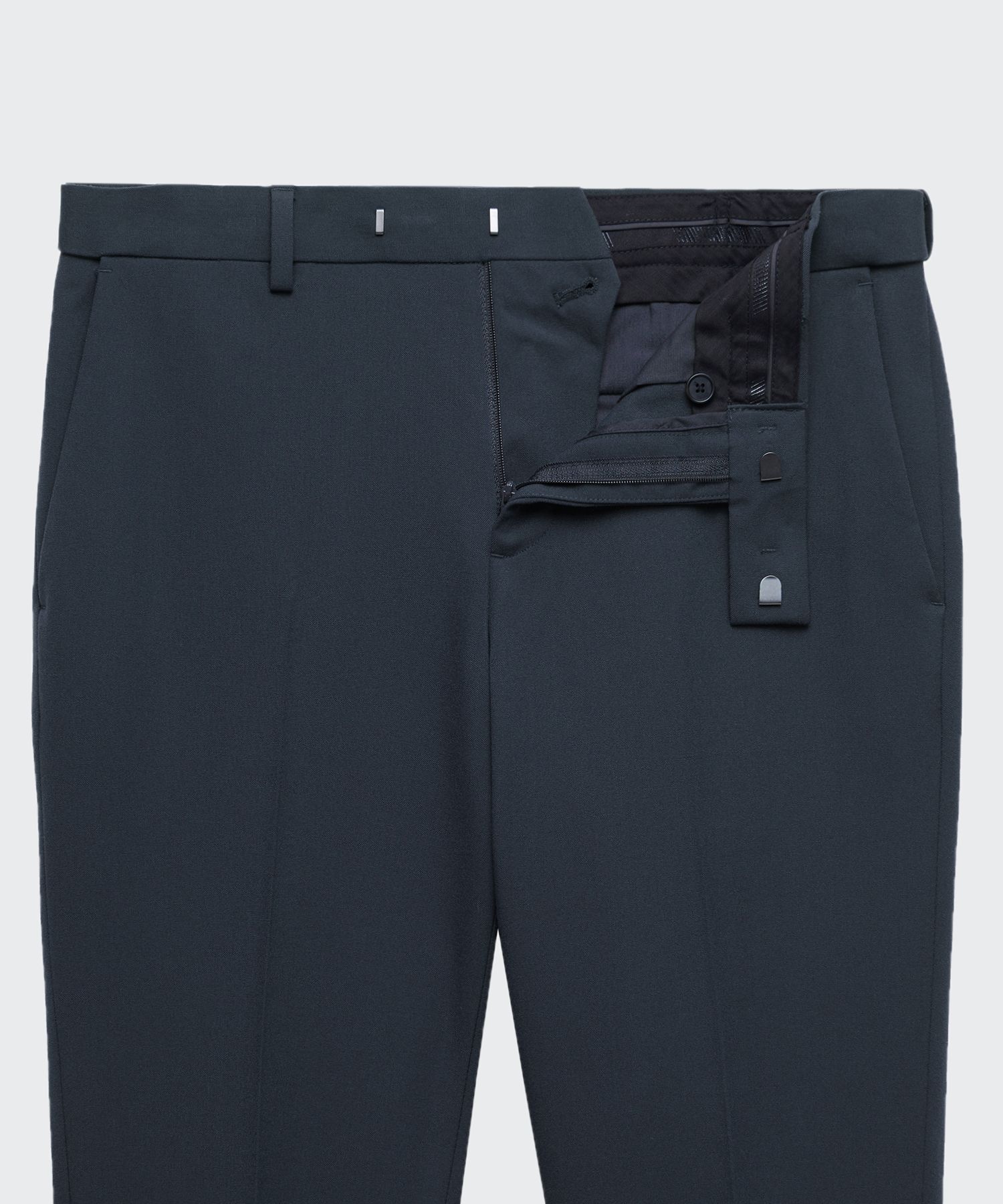 MUSINSA | MUSINSA STANDARD TAPERED HIDDEN ELASTIC WAISTBAND CROPPED ...