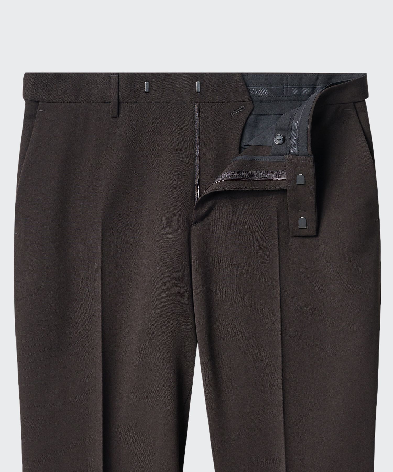 MUSINSA | MUSINSA STANDARD TAPERED HIDDEN ELASTIC WAISTBAND CROPPED ...