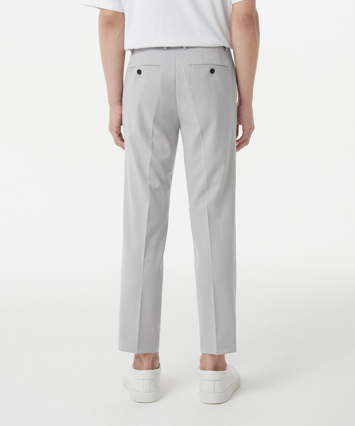 MUSINSA | MUSINSA STANDARD TAPERED HIDDEN ELASTIC WAISTBAND CROPPED ...