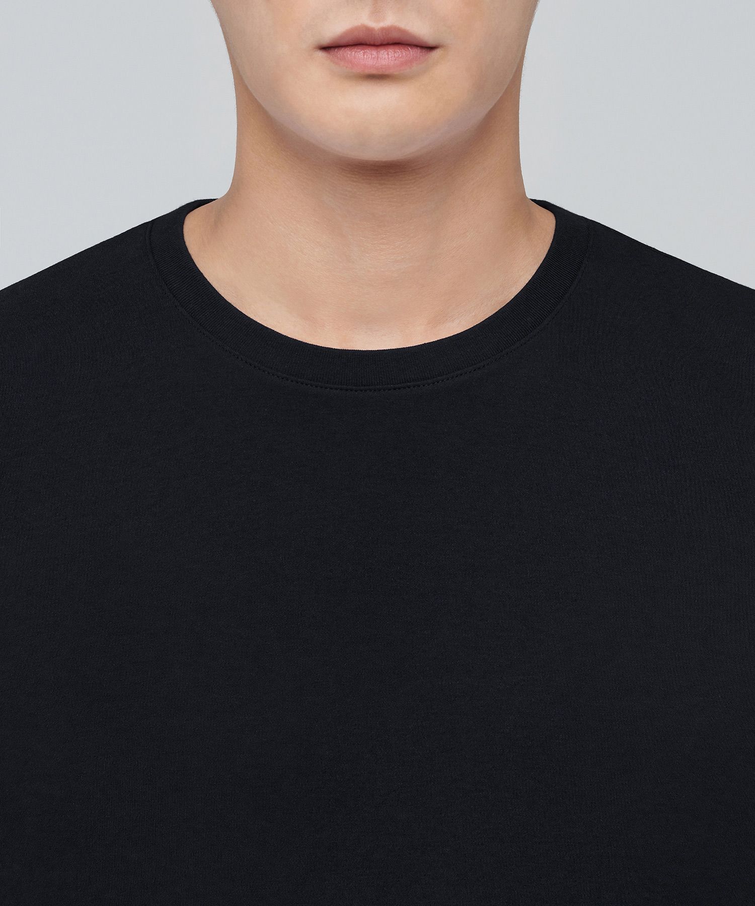 MUSINSA | MUSINSA STANDARD Relaxed Fit Crew Neck String Short Sleeve T ...