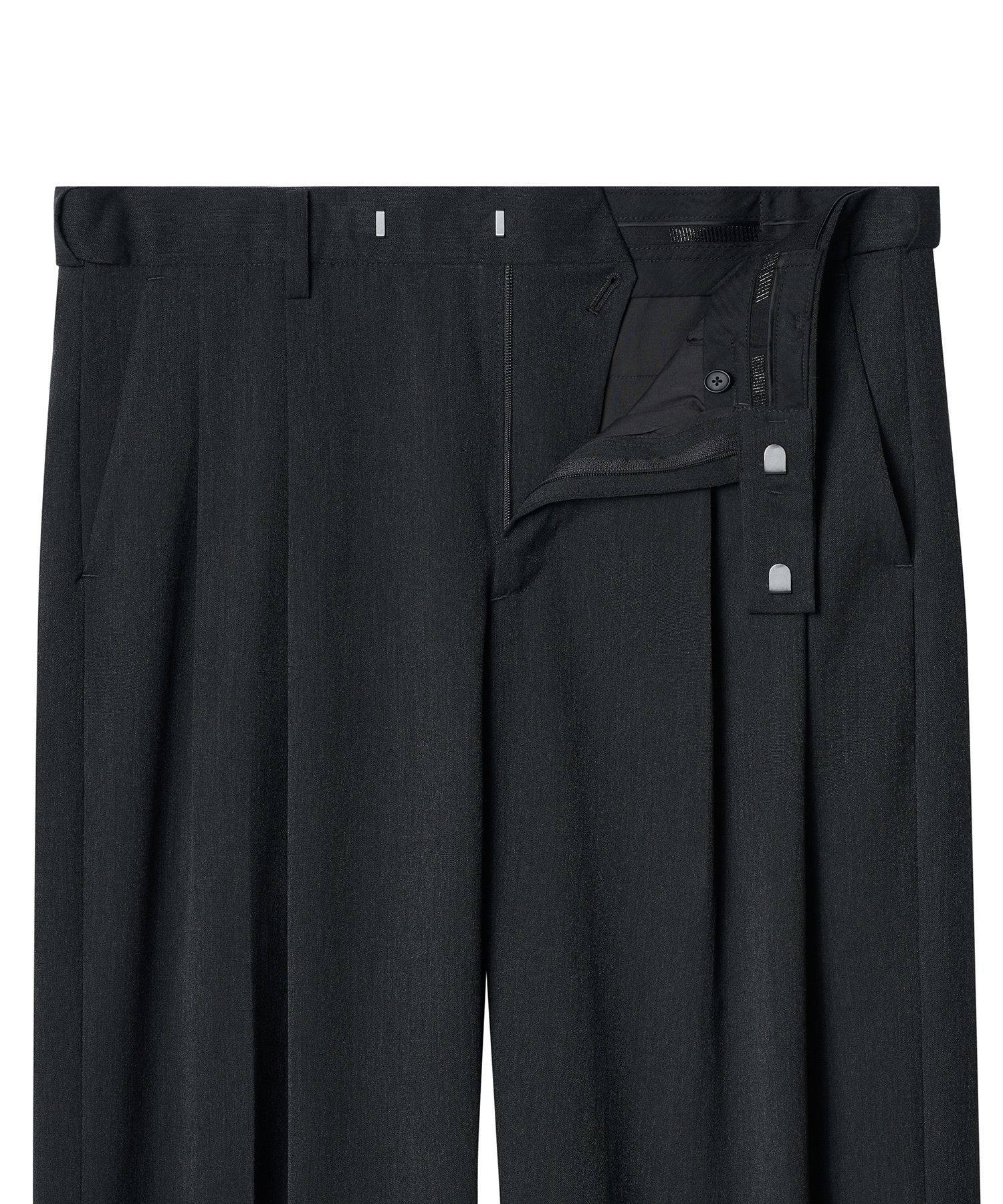 MUSINSA | MUSINSA STANDARD SUPER WIDE HIDDEN ELASTIC WAISTBAND SLACKS ...