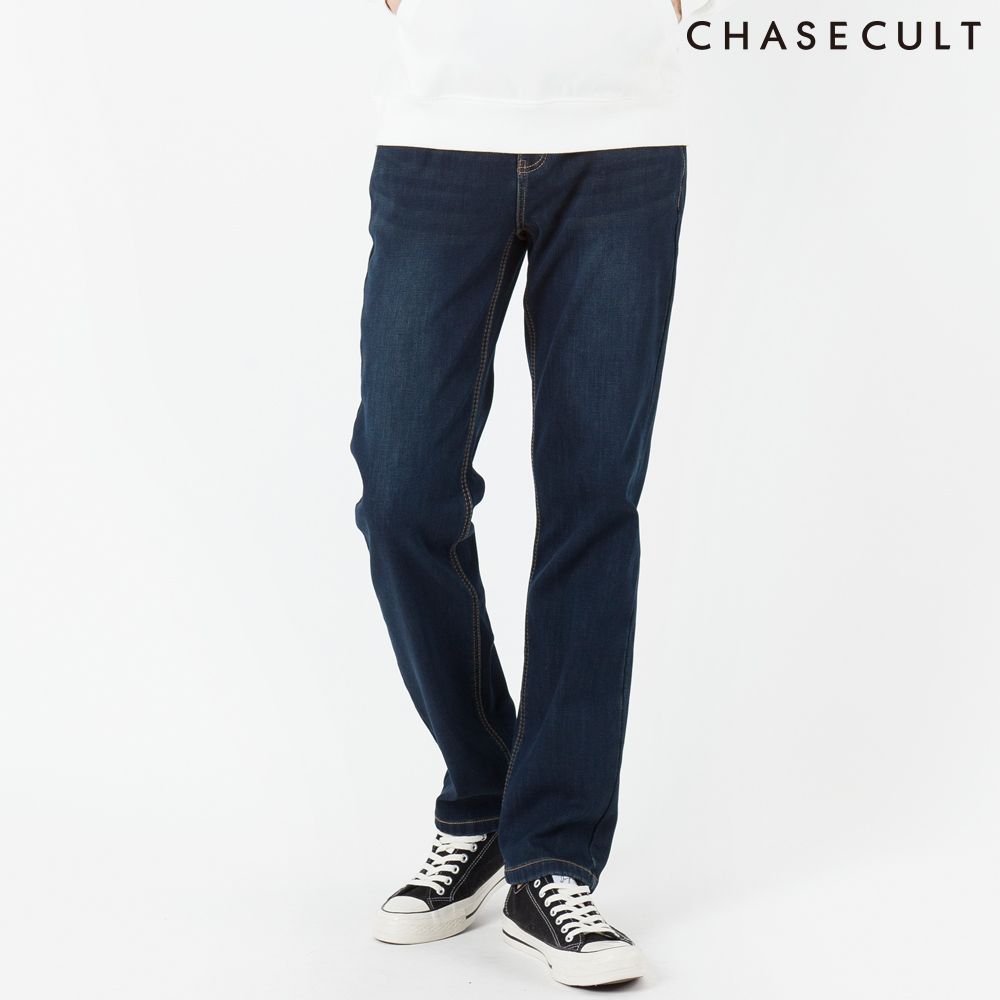 MUSINSA | CHASECULT Men's Bonding Hidden Banding Comfort Denim Pants-KFZK2304D0N