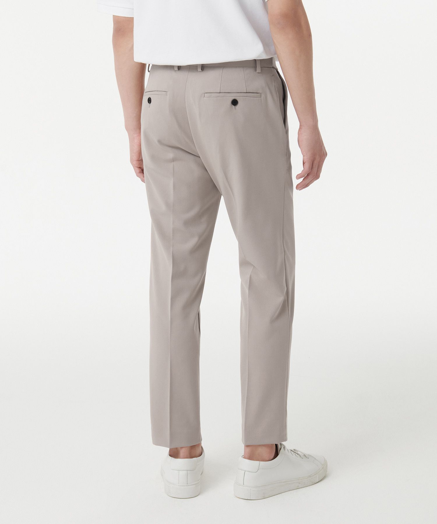 MUSINSA | MUSINSA STANDARD TAPERED HIDDEN ELASTIC WAISTBAND CROPPED ...