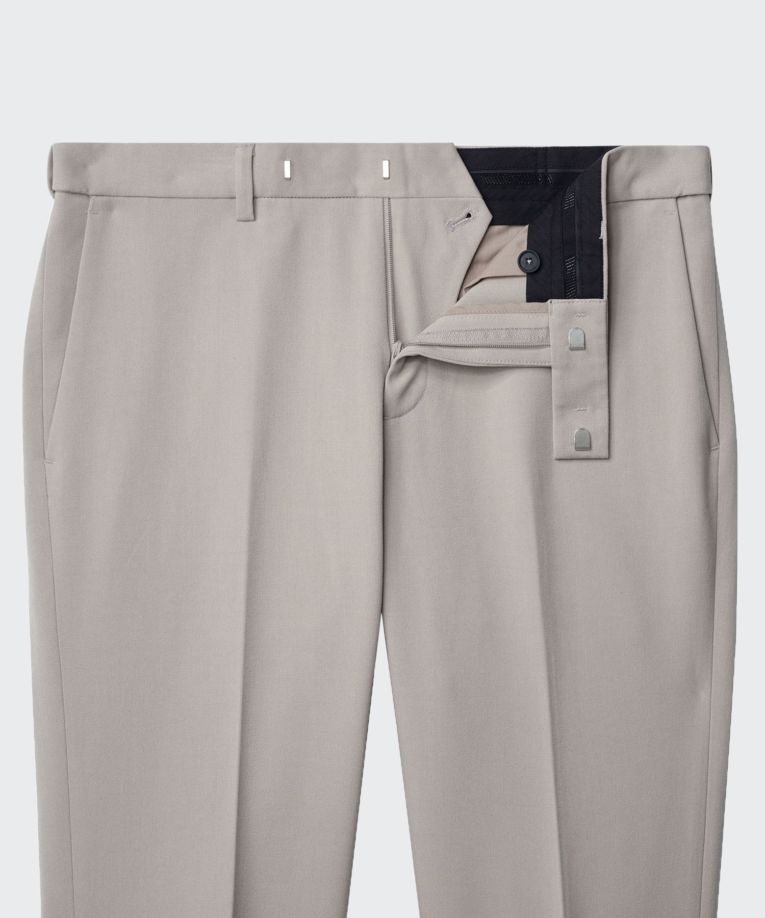 MUSINSA | MUSINSA STANDARD TAPERED HIDDEN ELASTIC WAISTBAND CROPPED ...