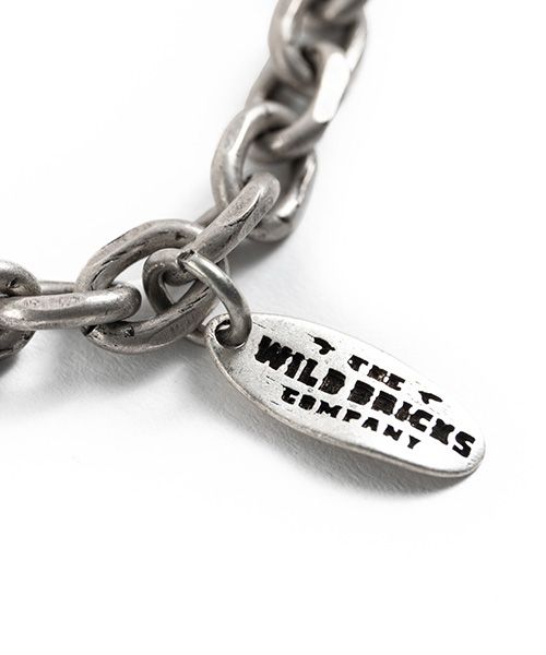 MUSINSA公式 | WILD BRICKS BD CHAIN BRACELET (silver)