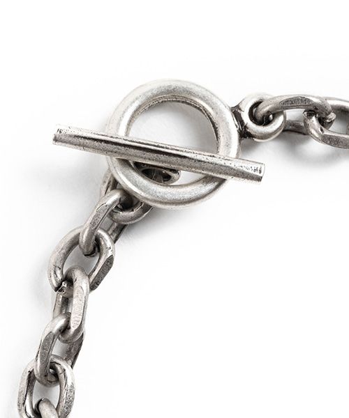 MUSINSA | WILD BRICKS BD CHAIN BRACELET (silver)