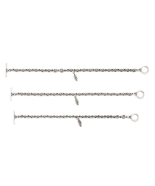 MUSINSA公式 | WILD BRICKS BD CHAIN BRACELET (silver)