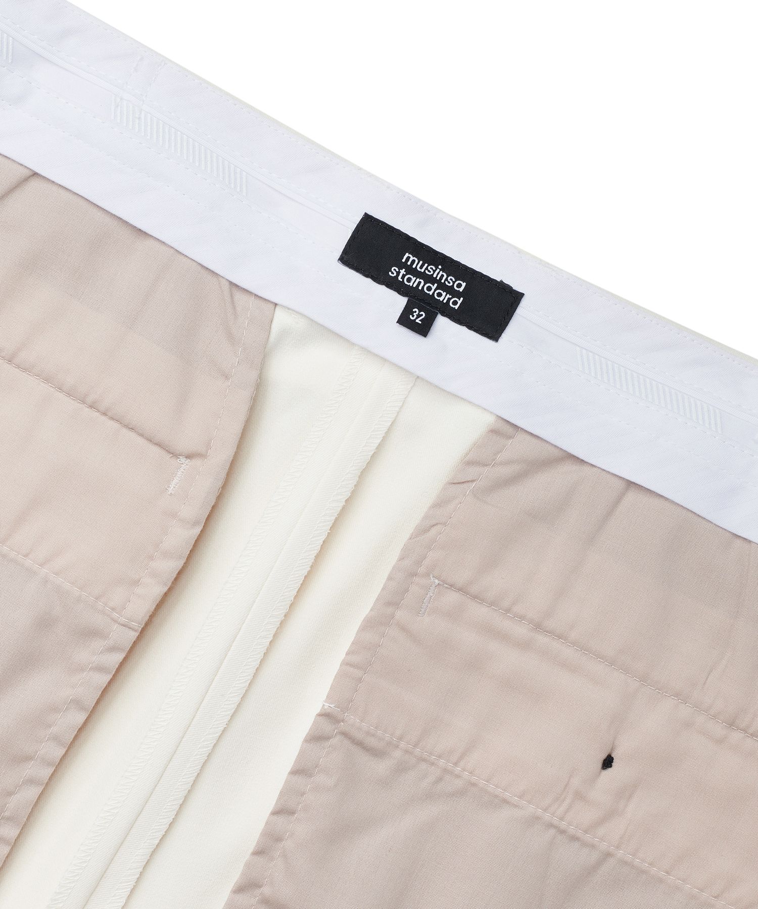 MUSINSA | MUSINSA STANDARD RELAXED TAPERED HIDDEN ELASTIC WAISTBAND ...