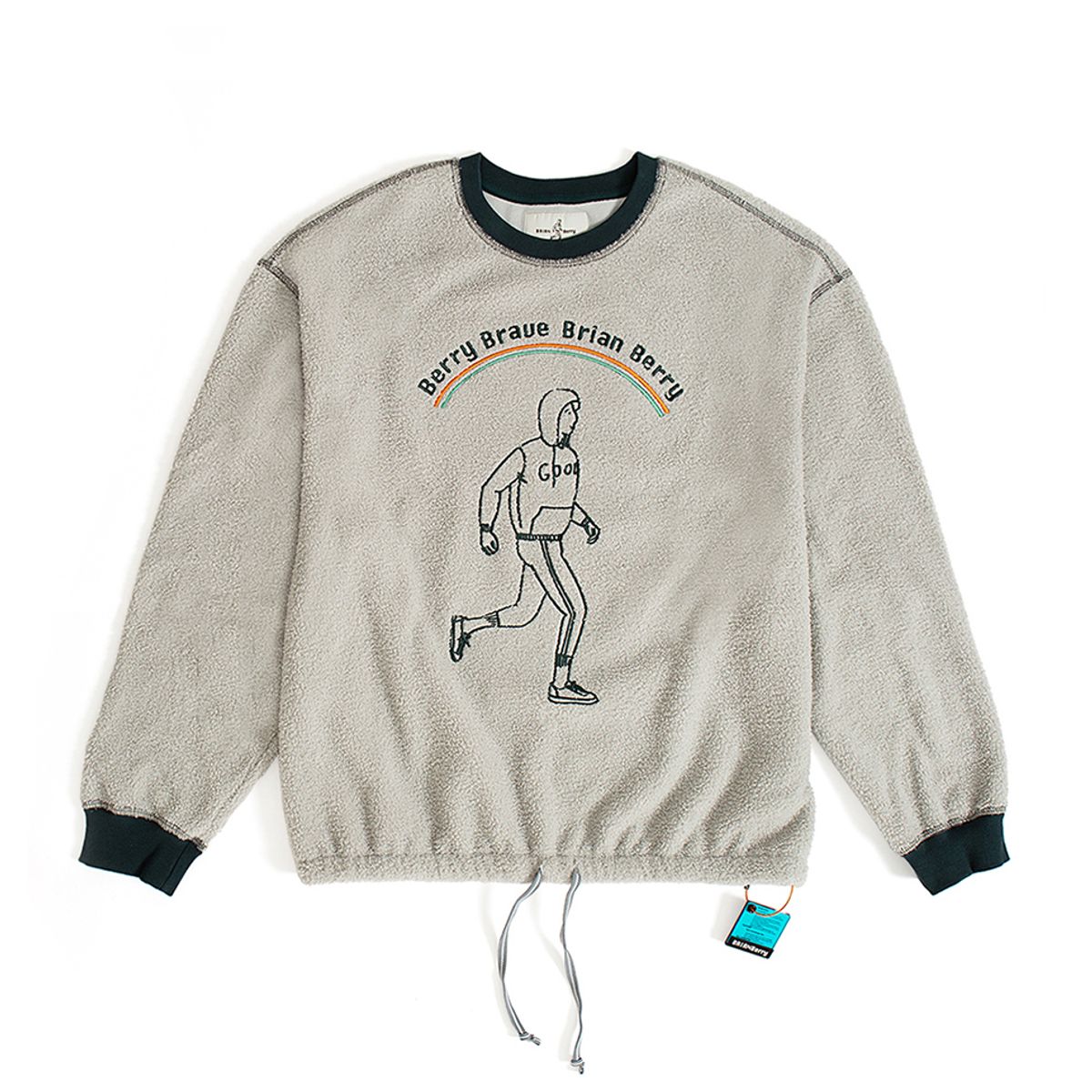 브라이언베리(BRIAN BERRY) BERRYMAN SIGNATURE SET-UP TEE_L/GREY - 사이즈 & 후기 | 무신사